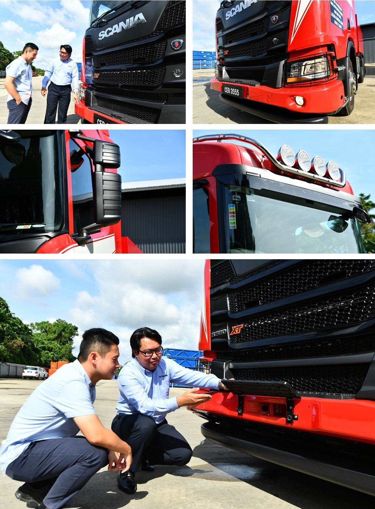 SCANIA HANDS OVER THE FIRST HEAVY HAULAGE SCANIA R560 V8 XT IN LABUAN ...