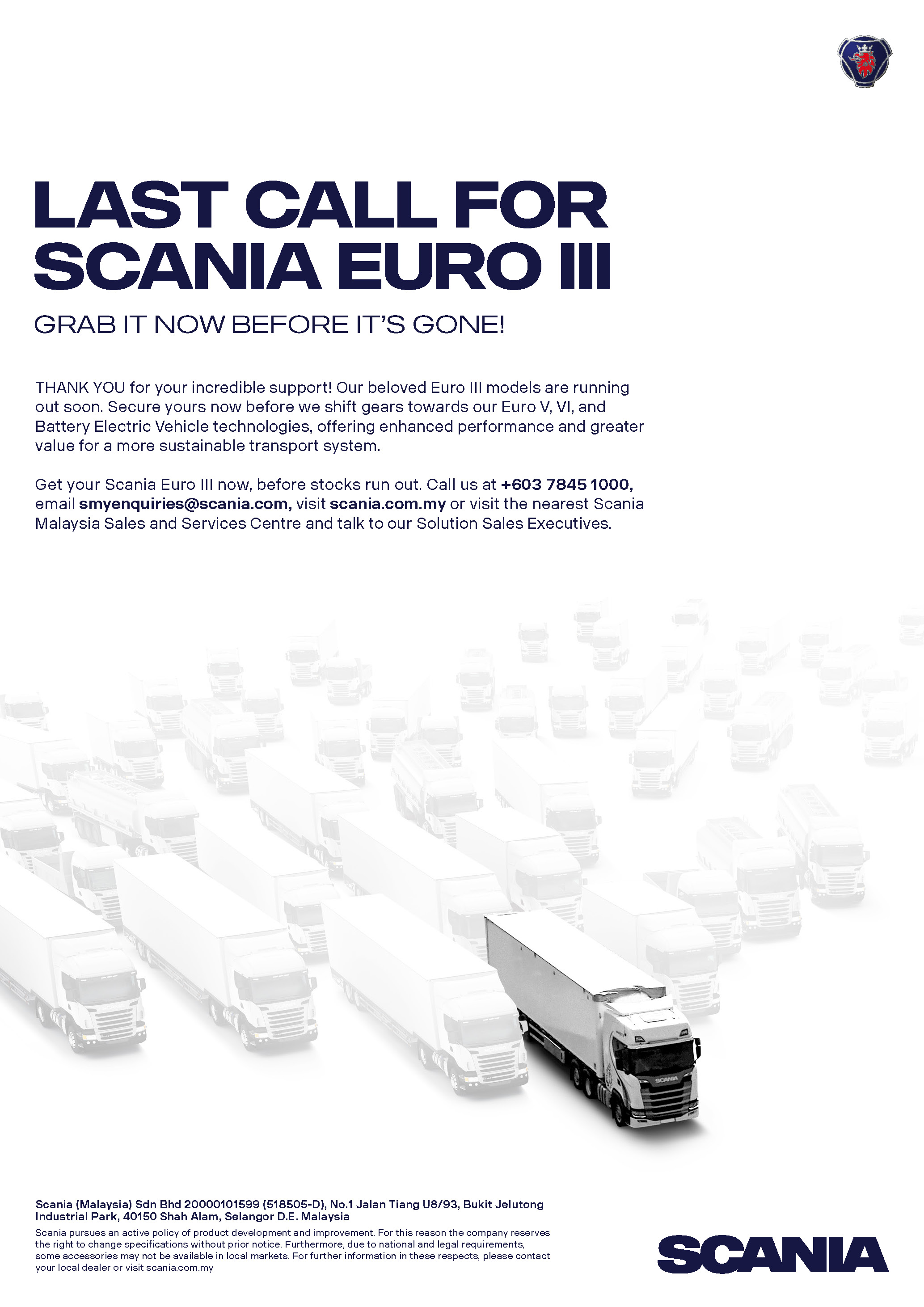 Brochures | Scania Malaysia