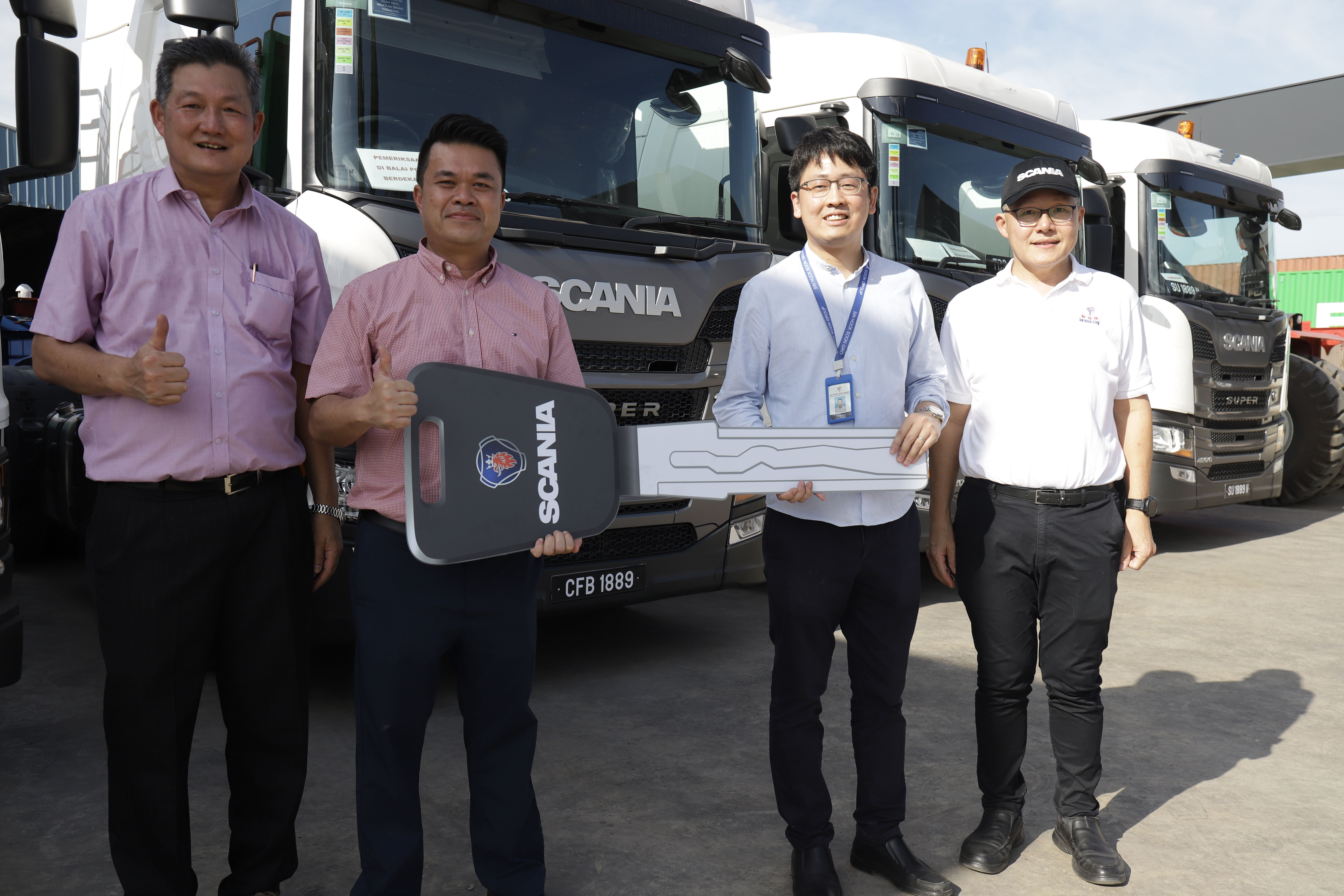 SIN HOCK SOON GROUP SIGNS MOU FOR 40 UNITS OF SCANIA SUPER, ADDING TO ...