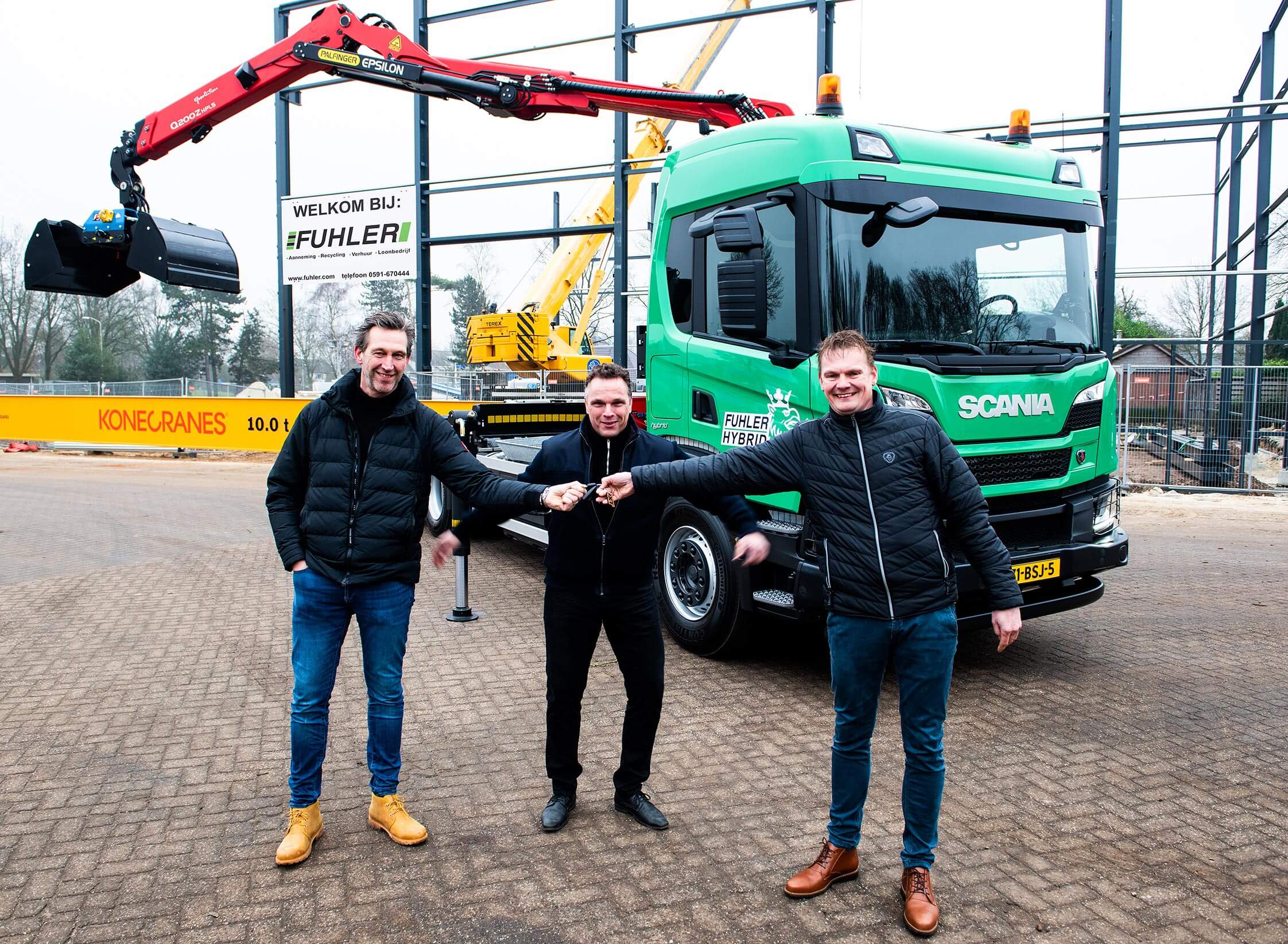 Fuhler zet met nieuwe Scania Plug-in Hybride truck in op duurzaam ...