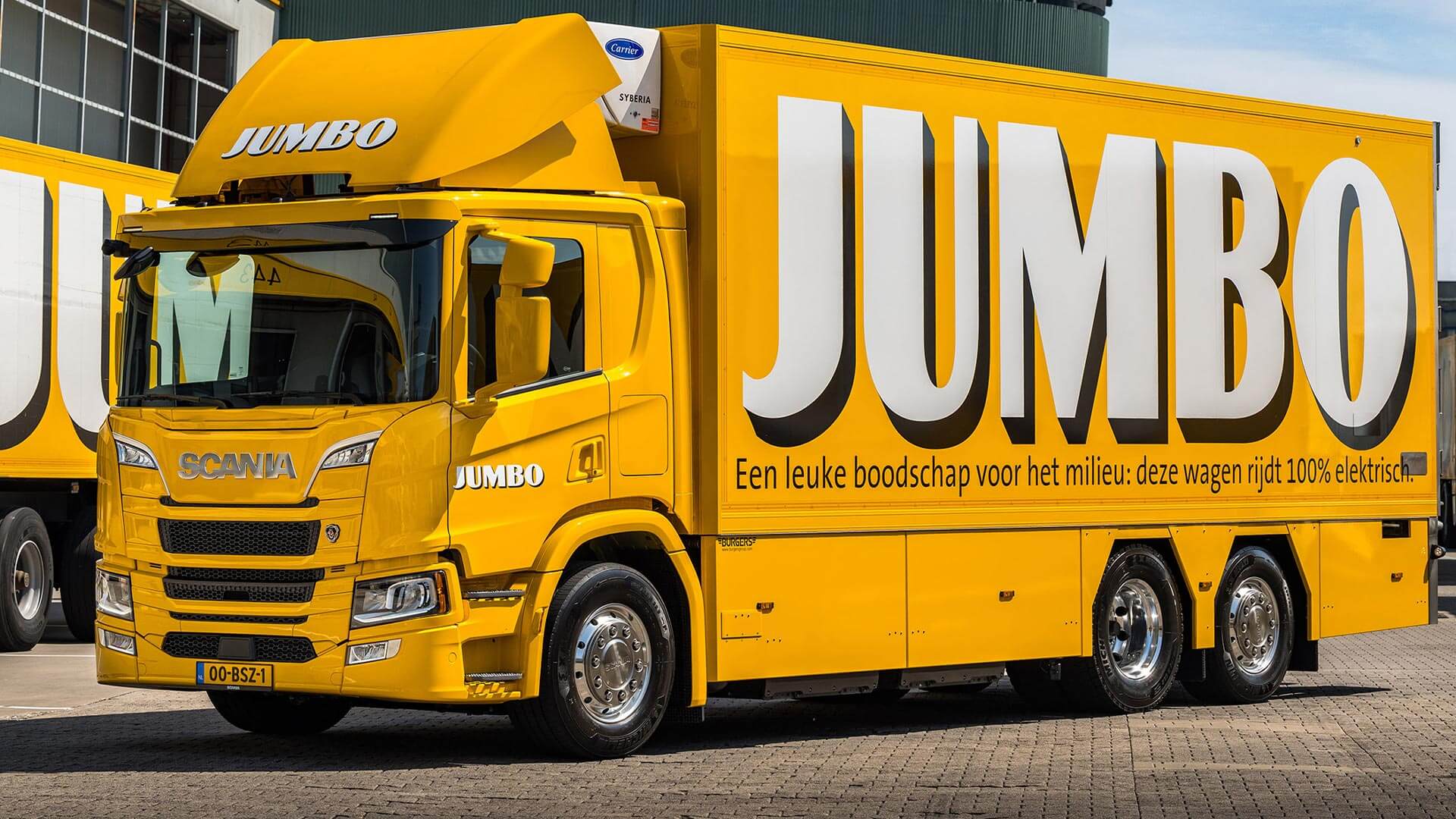 Jumbo zet met elektrische Scania nieuwe stap in verduurzaming wagenpark ...