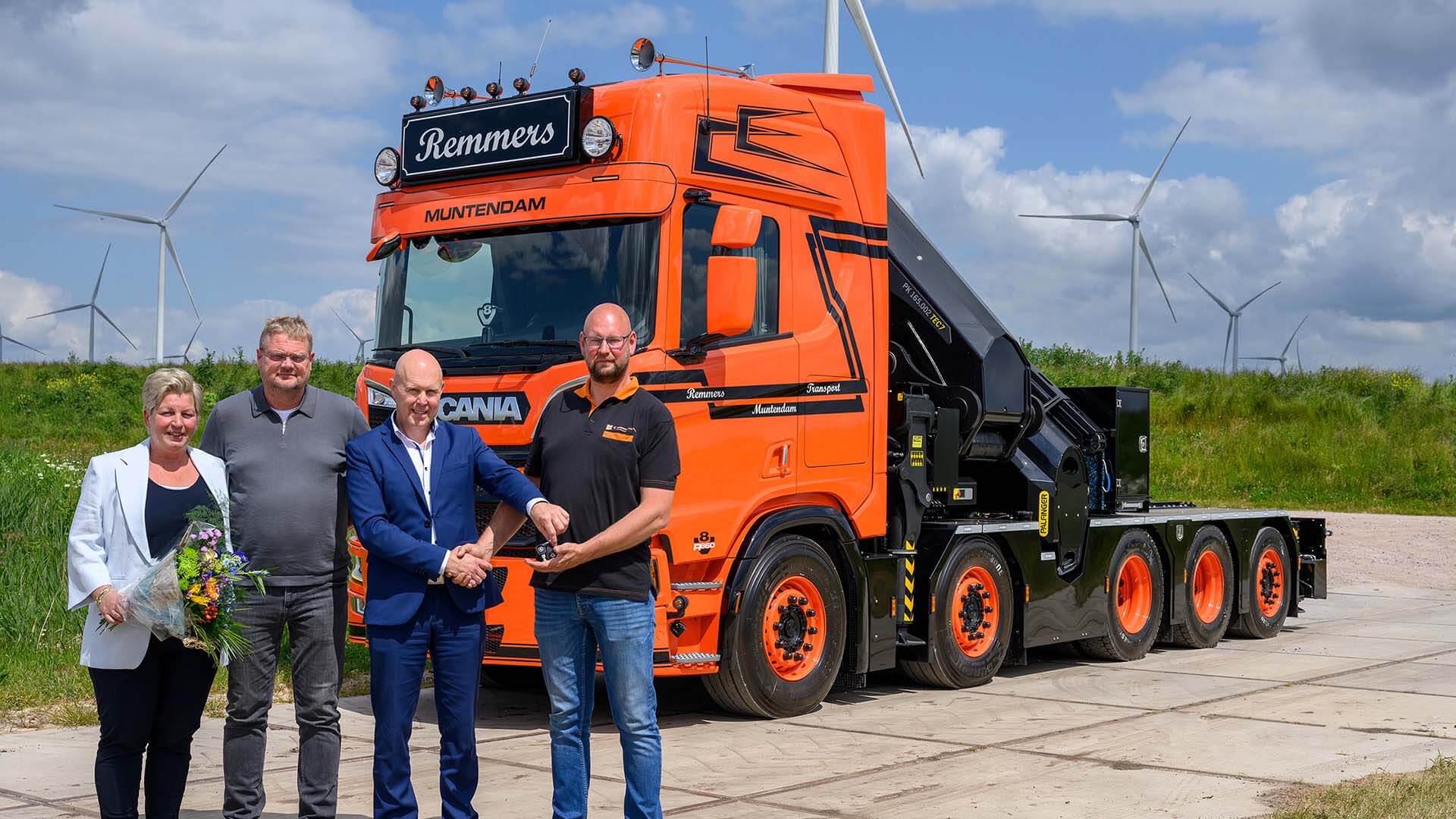 Remmers Transport neemt Scania R660 als 10x4 in gebruik | Scania Nederland
