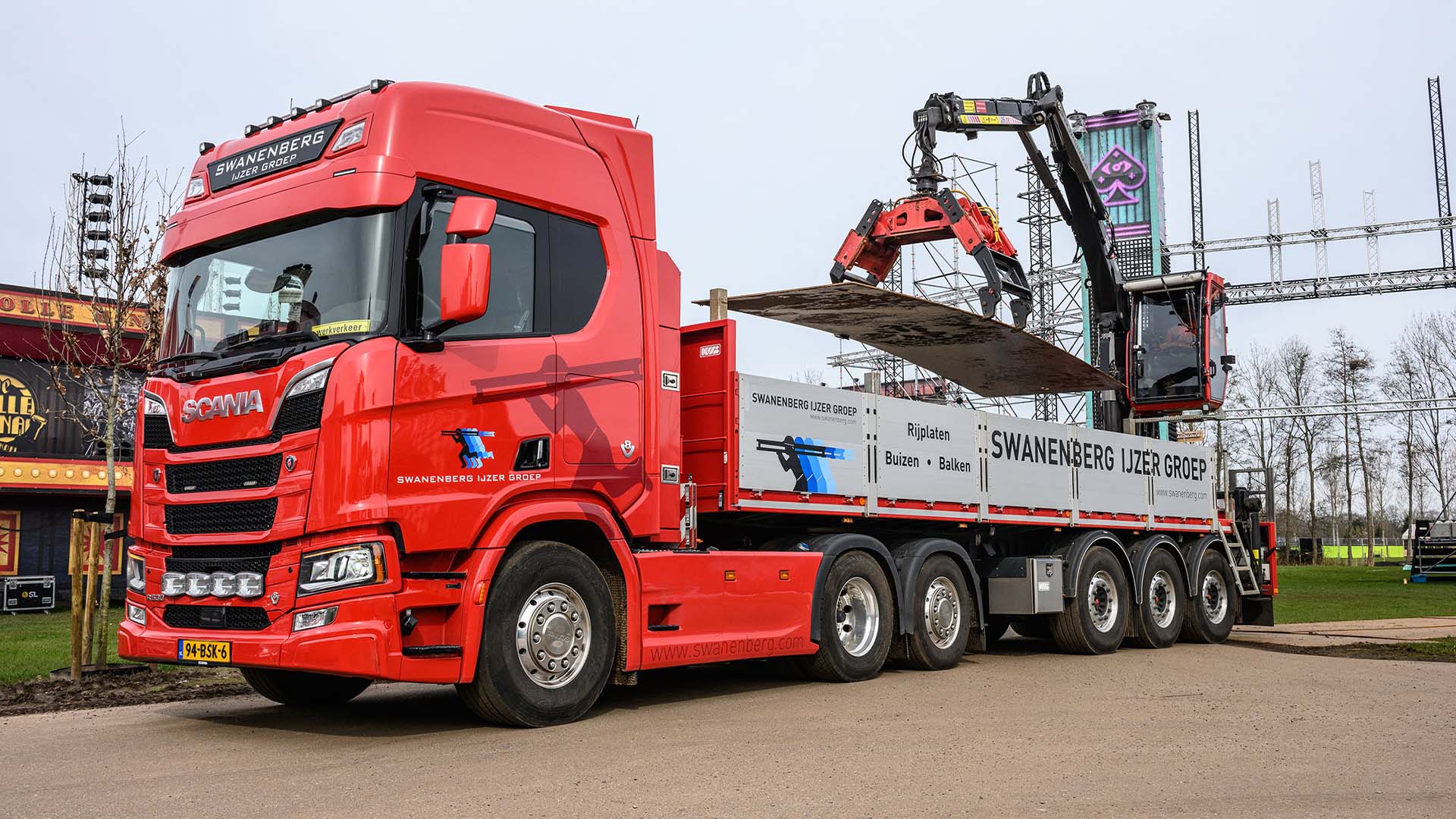 Swanenberg IJzer Groep neemt weer Scania V8 in gebruik | Scania Nederland