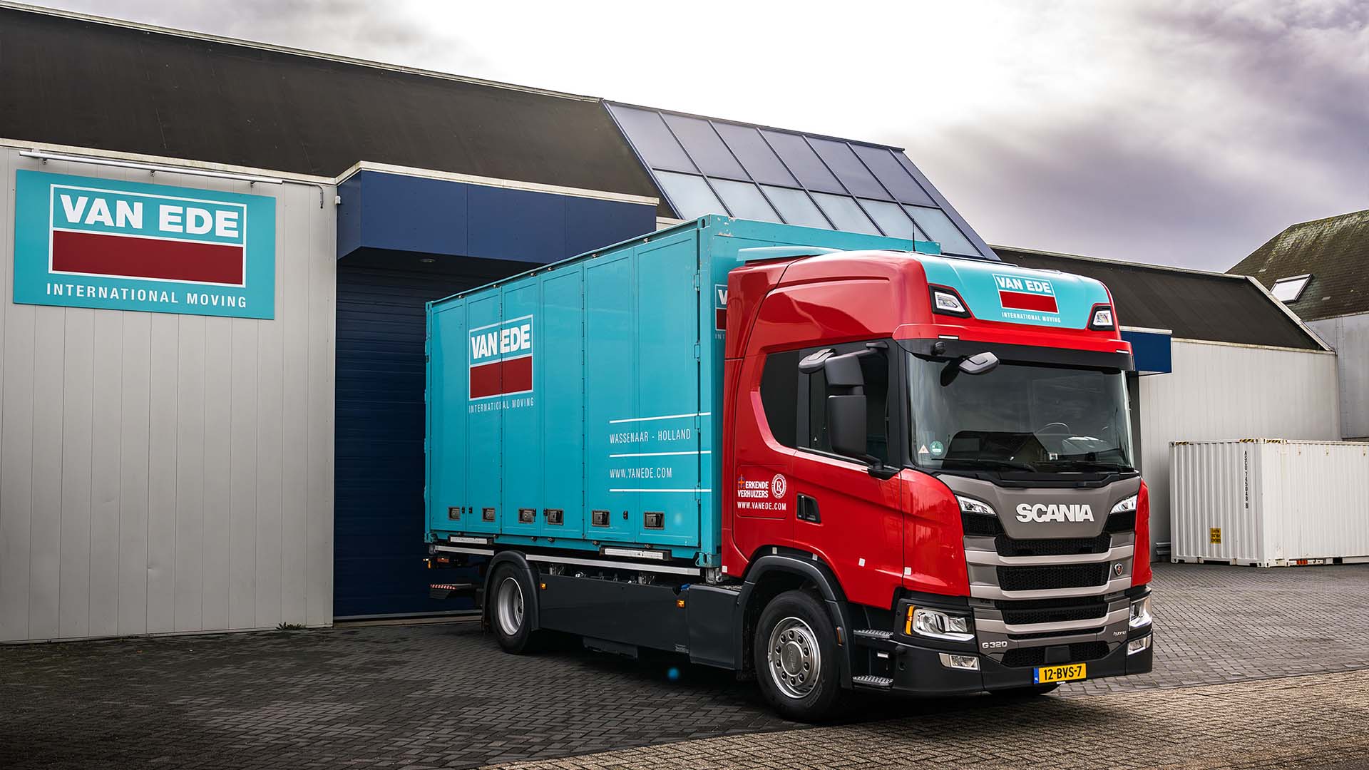Van Ede loopt voorop met een Scania G320 PHEV | Scania Nederland