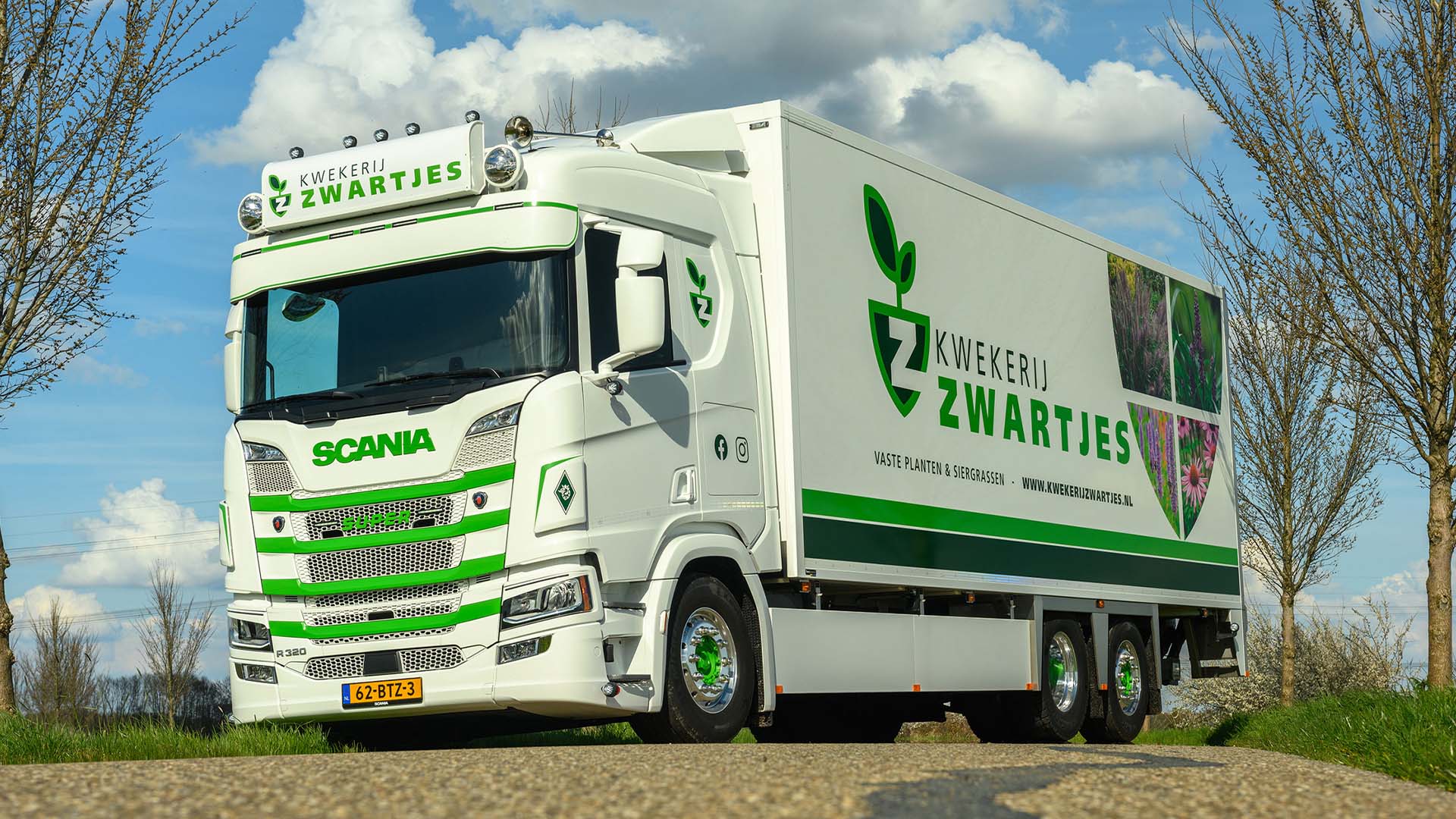 Kwekerij Zwartjes rijdt zuinig en comfortabel met Scania R320 6x2 ...