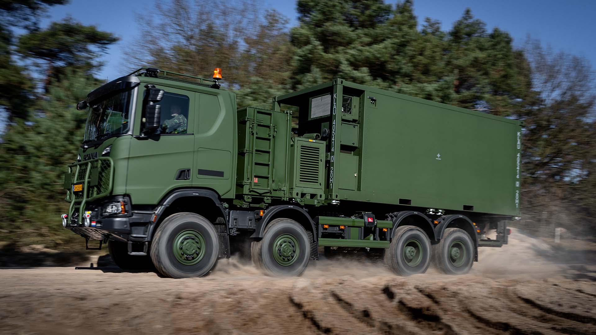 Scania levert laatste Gryphus aan Defensie | Scania Nederland