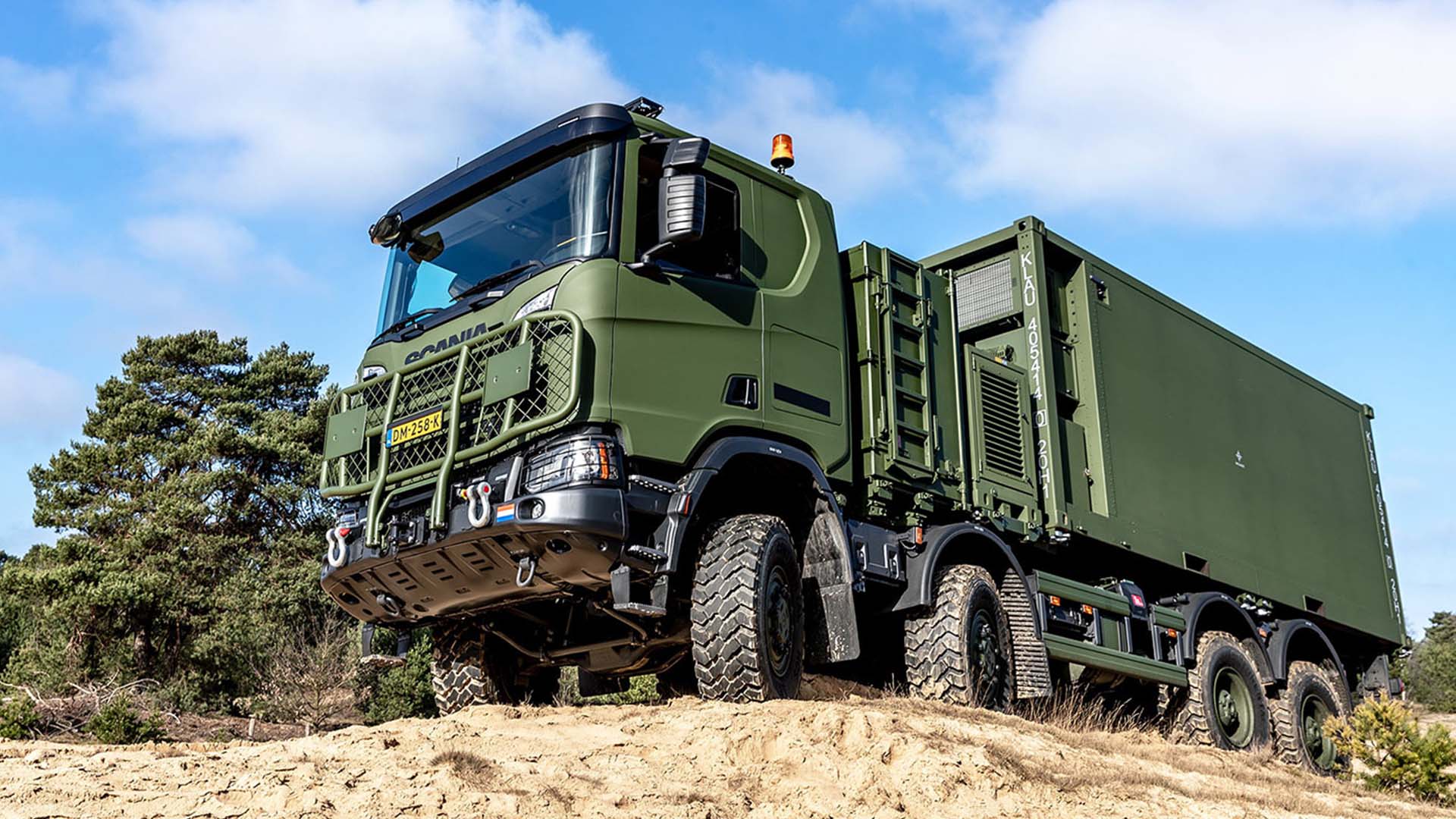 Scania levert laatste Gryphus aan Defensie | Scania Nederland