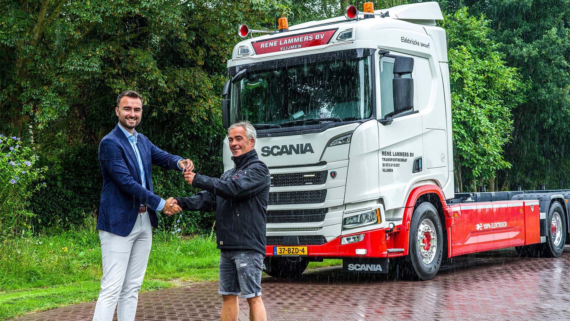 Rene Lammers Transport zet eerste stap in verduurzaming wagenpark met ...
