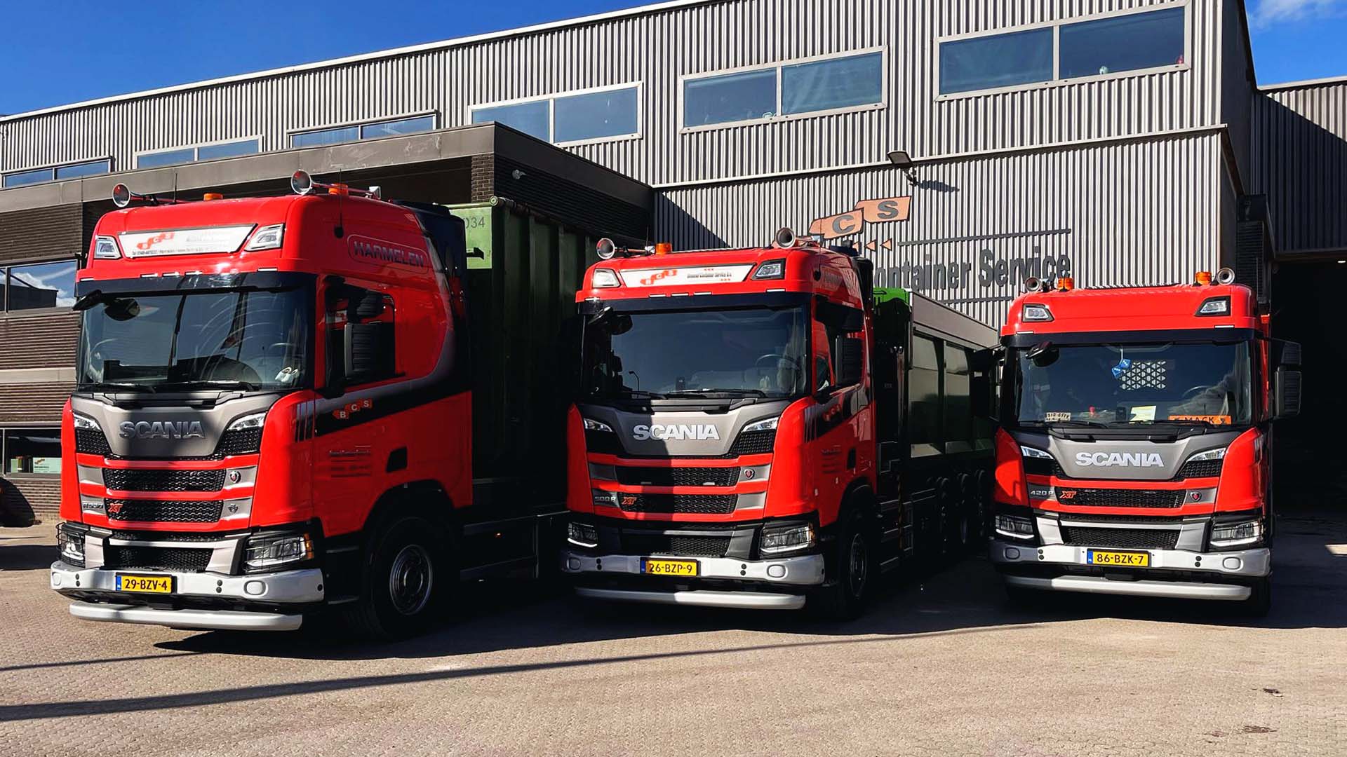 Bemmel Container Service breidt wagenpark uit met drie nieuwe Scania's | Scania Nederland