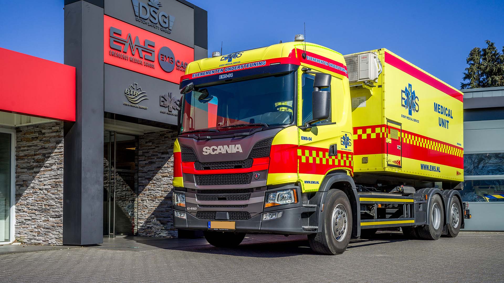 Event Medical Service kiest voor Scania voor eerste hulp | Scania Nederland