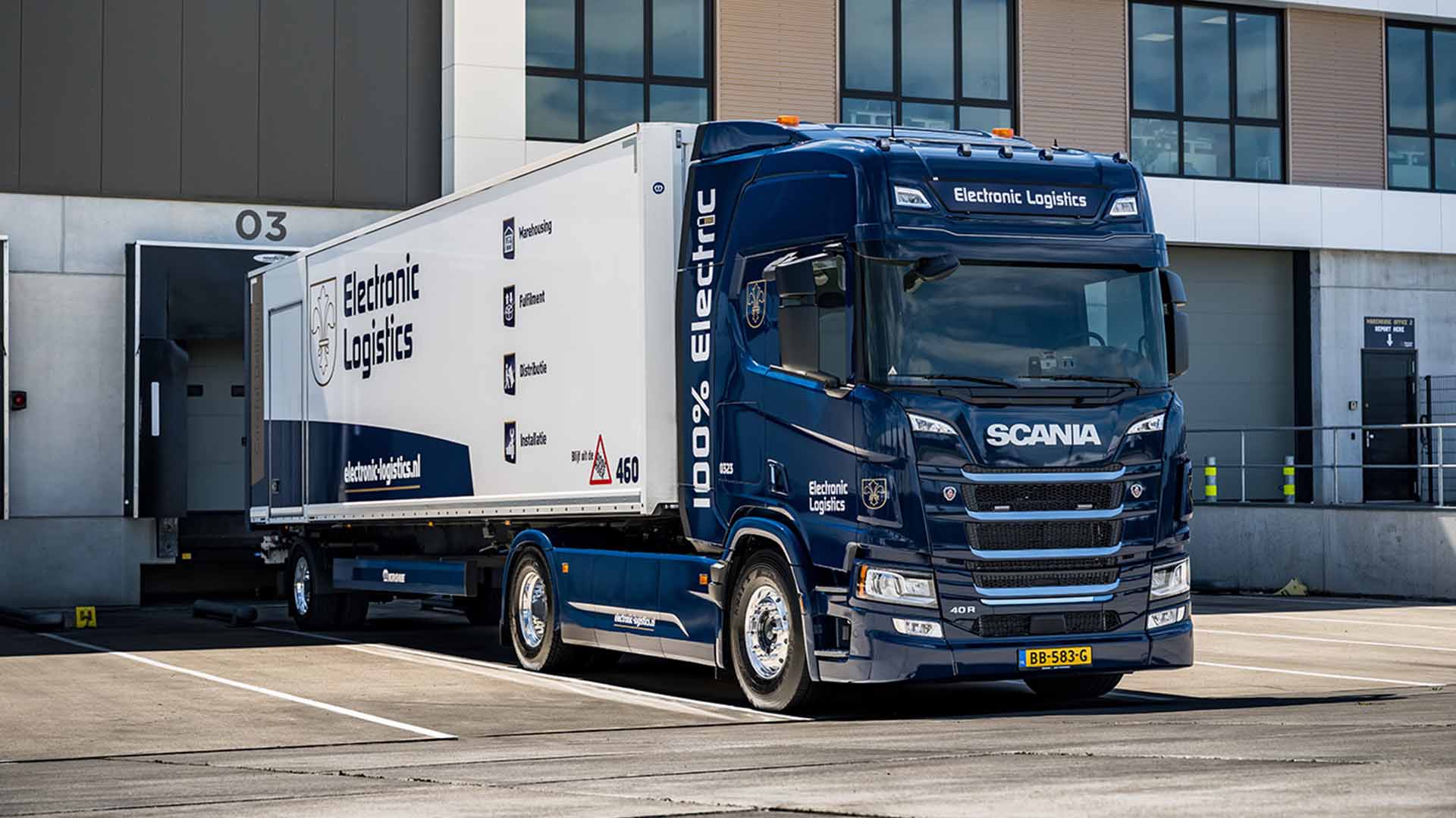 Electronic Logistics kiest voor zero emissie met Scania BEV | Scania Nederland