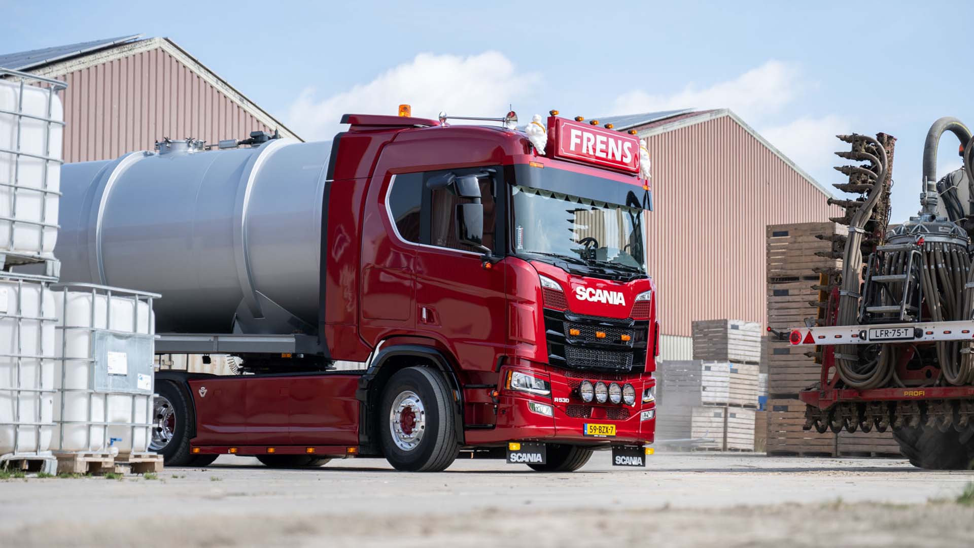 Scania R530 V8 voor Johan Frens: mesttransport in stijl | Scania Nederland