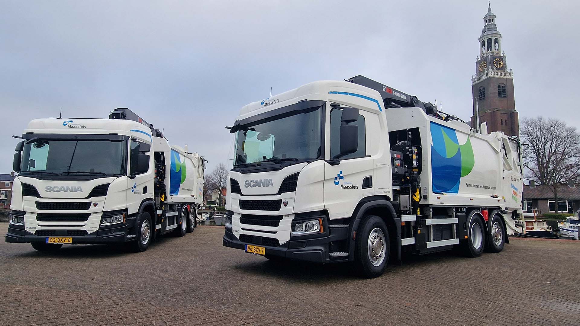 Gemeente Maassluis verduurzaamt wagenpark met twee nieuwe Scania hybride vuilniswagens | Scania ...