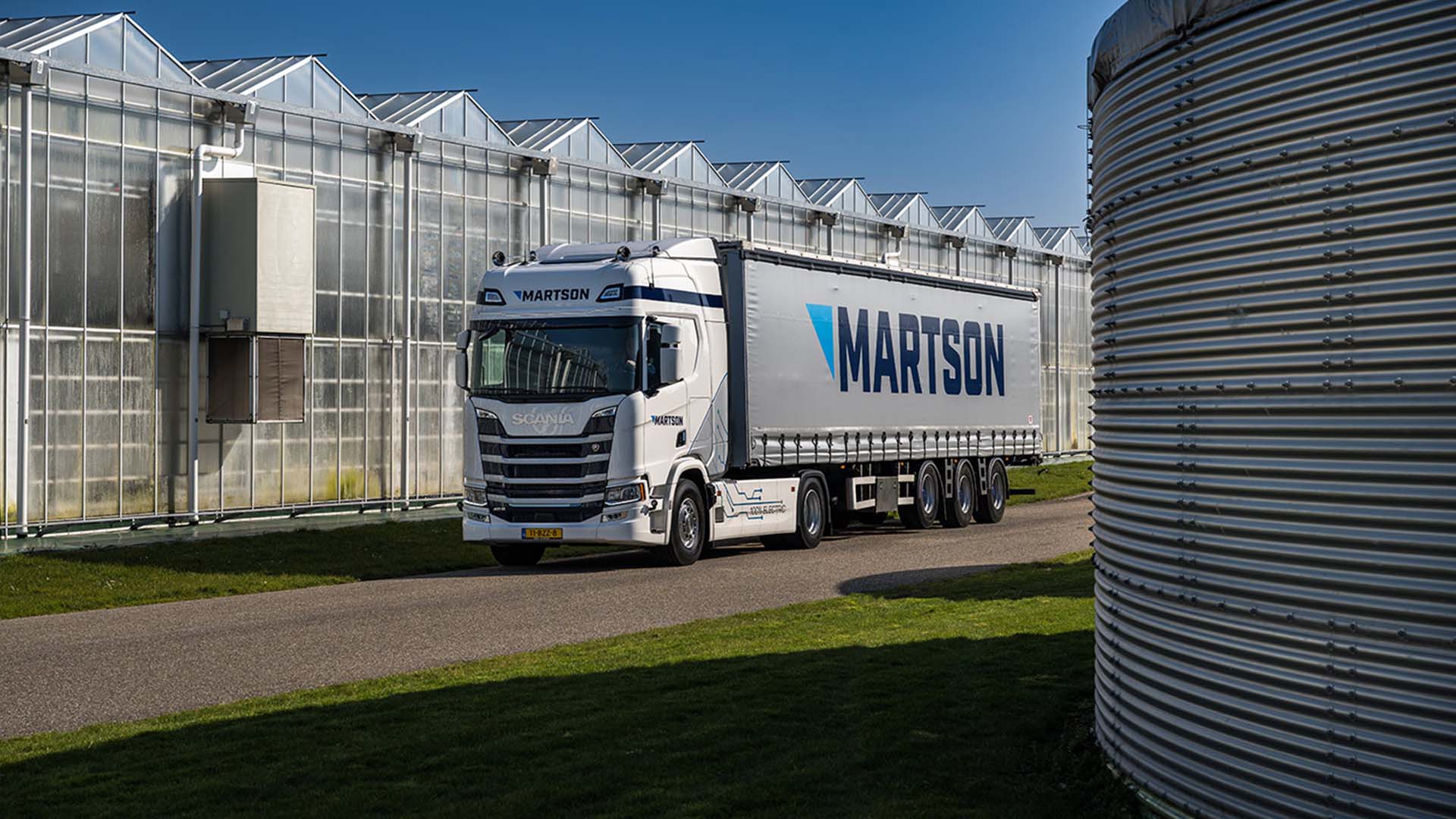 MARTSON investeert in zero emissie logistiek met twee nieuwe Scania BEV trekkers | Scania Nederland
