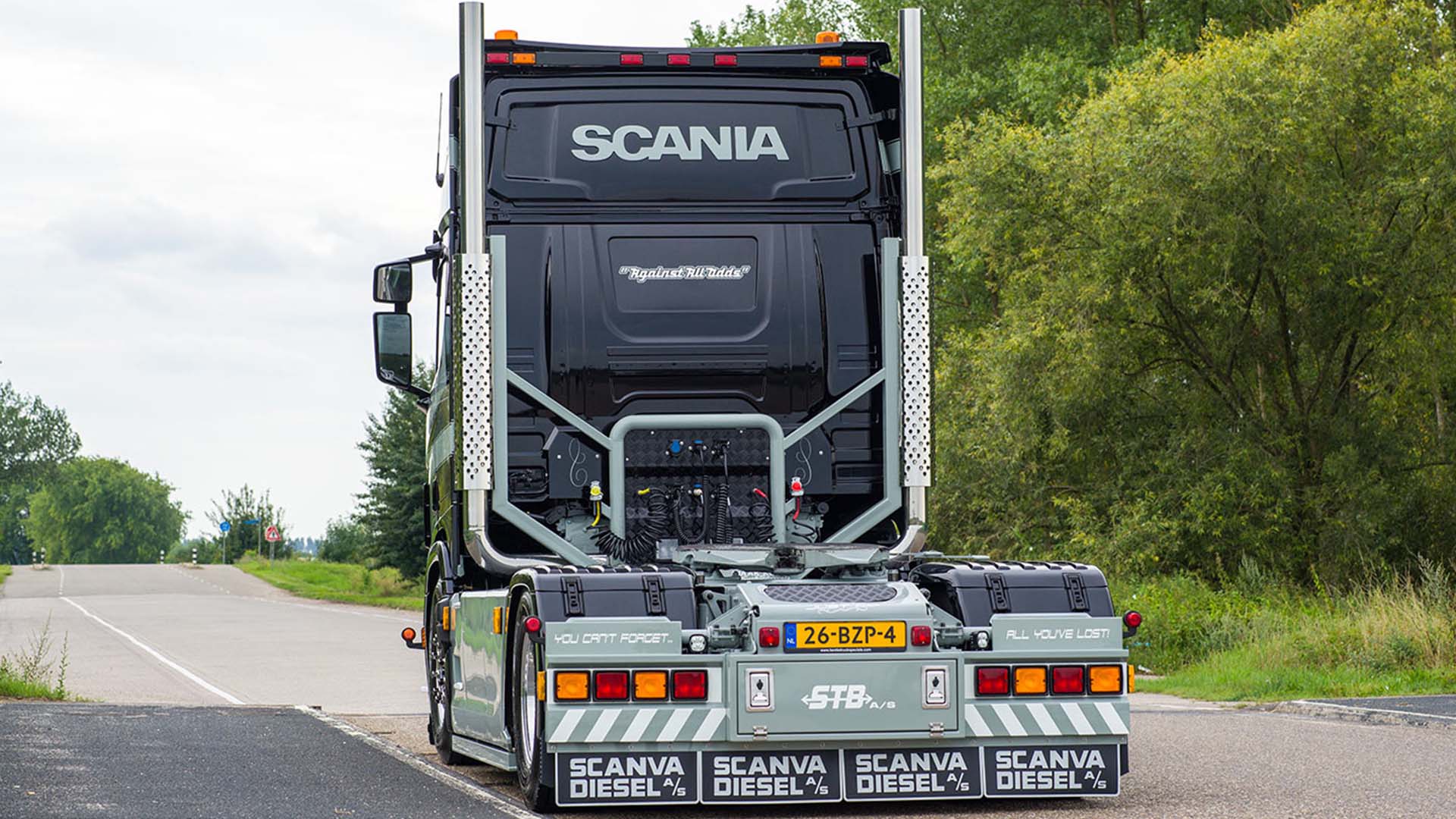 Een persoonlijke truck voor een gepassioneerde ondernemer: STB a/s ...