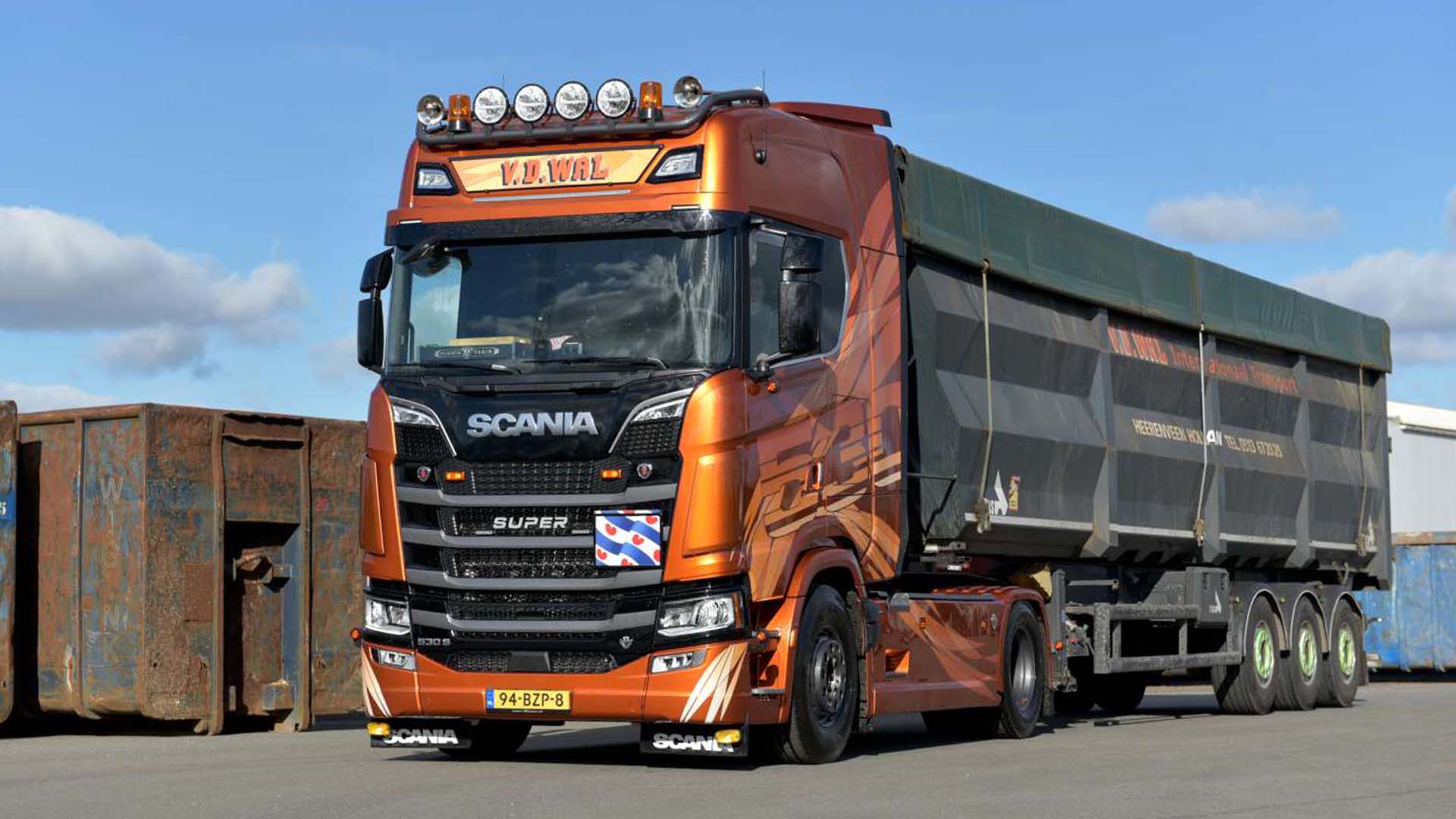 Exclusieve Svempas Scania Fire Edition voor Van der Wal | Scania Nederland