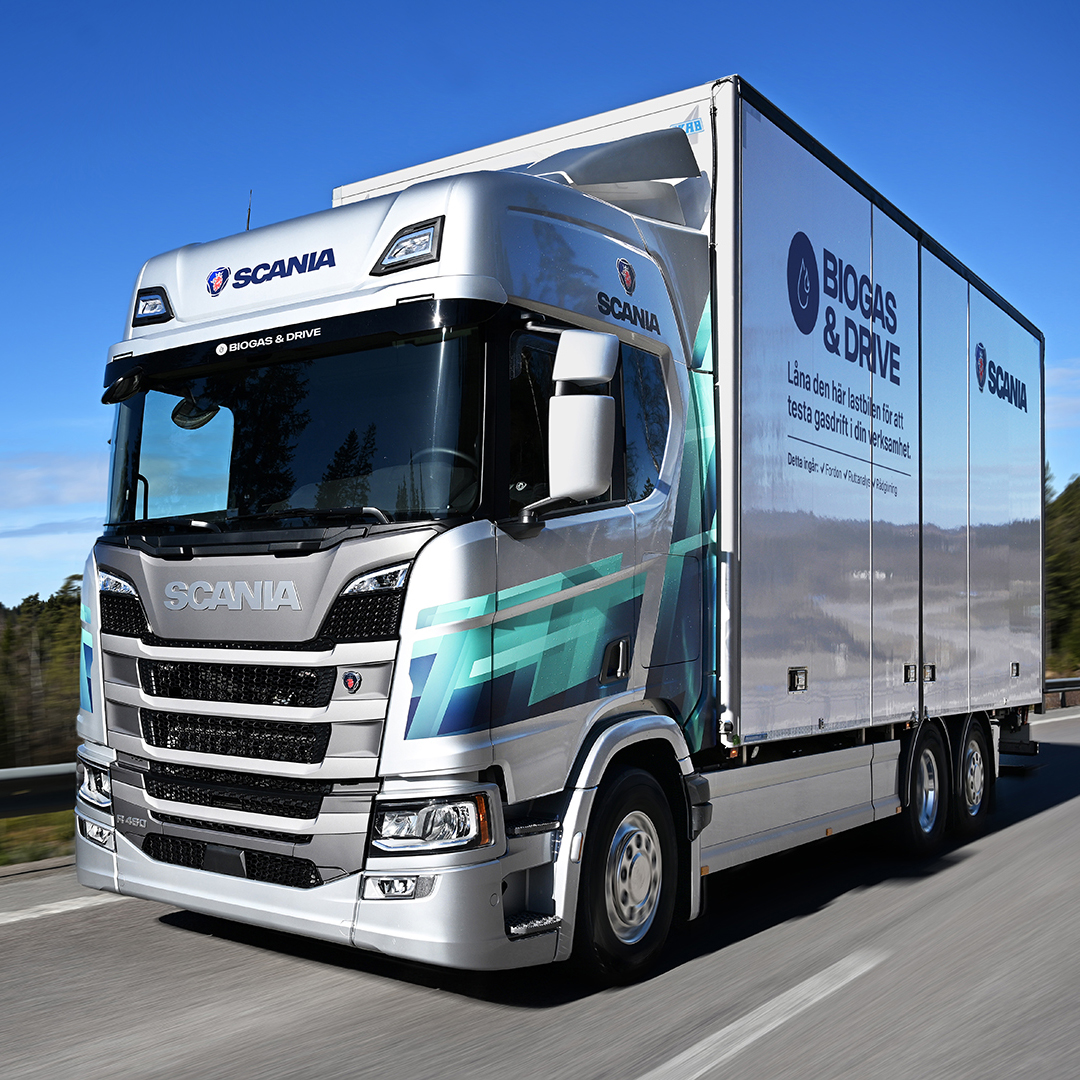Biogas & Drive | Scania Sverige