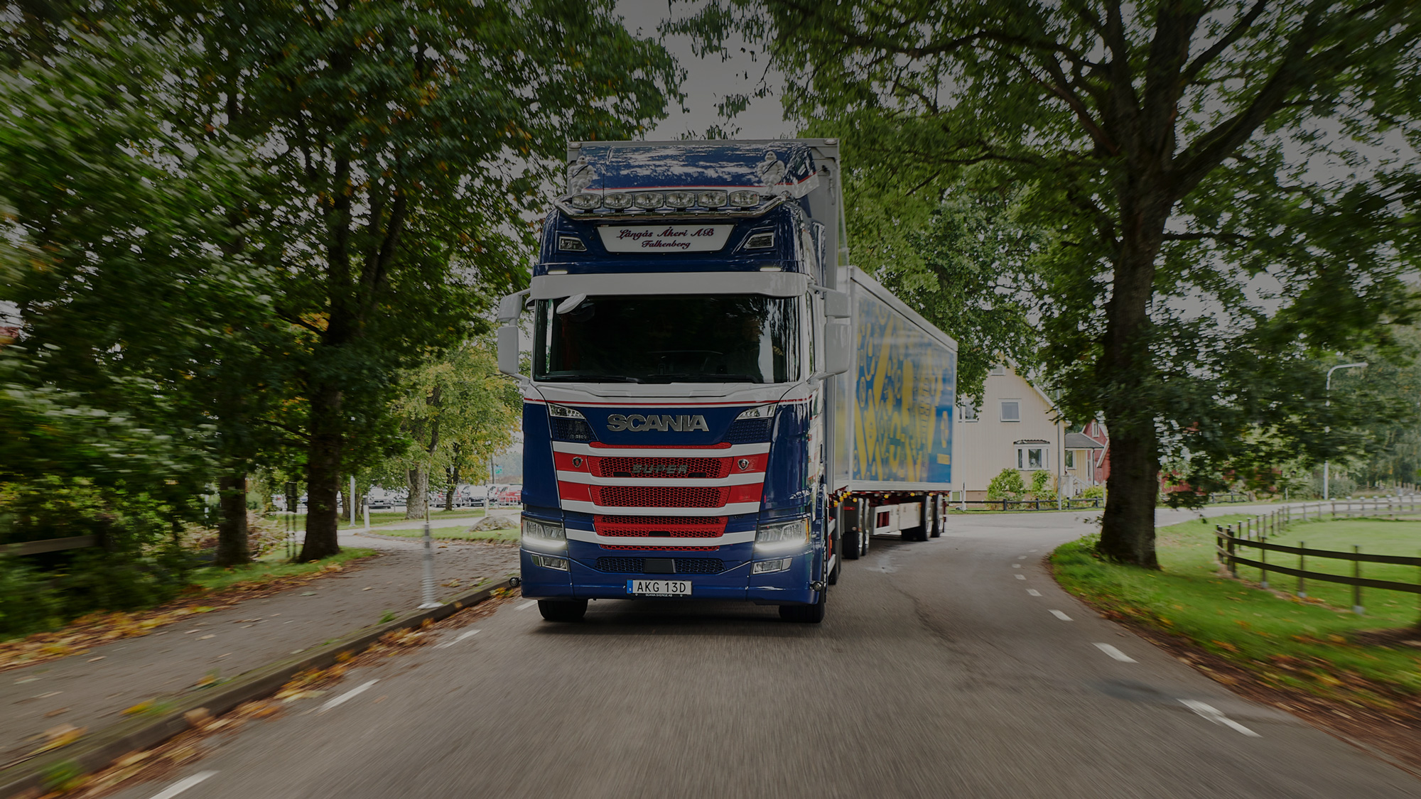 Gasdriven lastbil | Scania Sverige