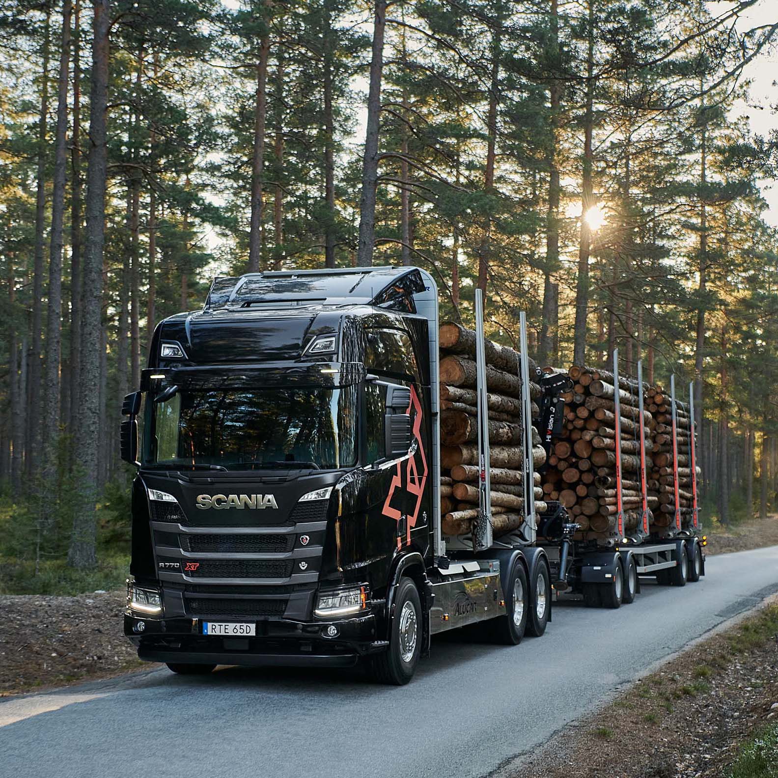 Timmer- och skogstransporter | Scania Sverige