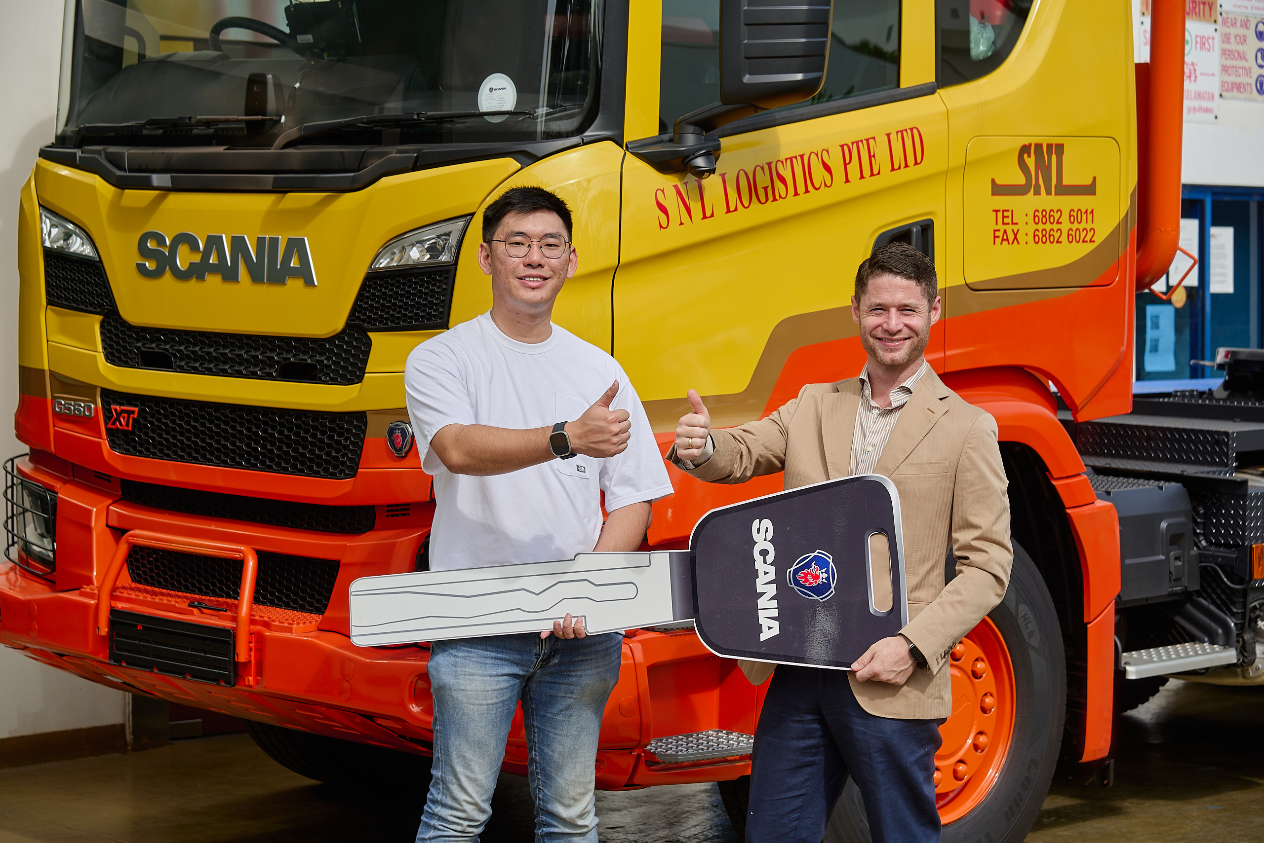 SNL IS THE FIRST CUSTOMER IN SINGAPORE TO RECEIVE A SMART & SAFE TRUCK ...
