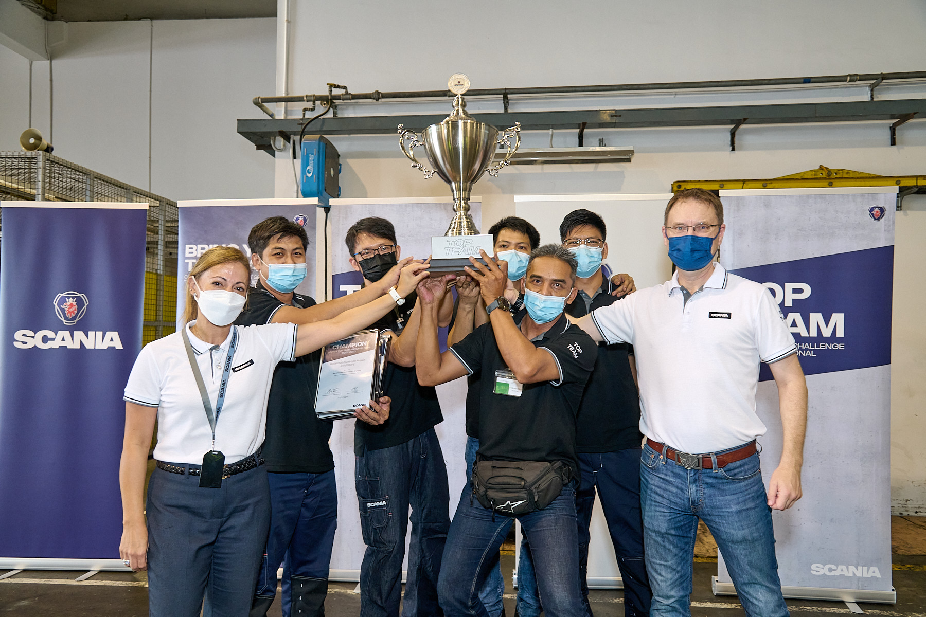 SCANIA TOP TEAM 2022-2023 CHALLENGES SERVICE TEAMS IN SINGAPORE ON ...