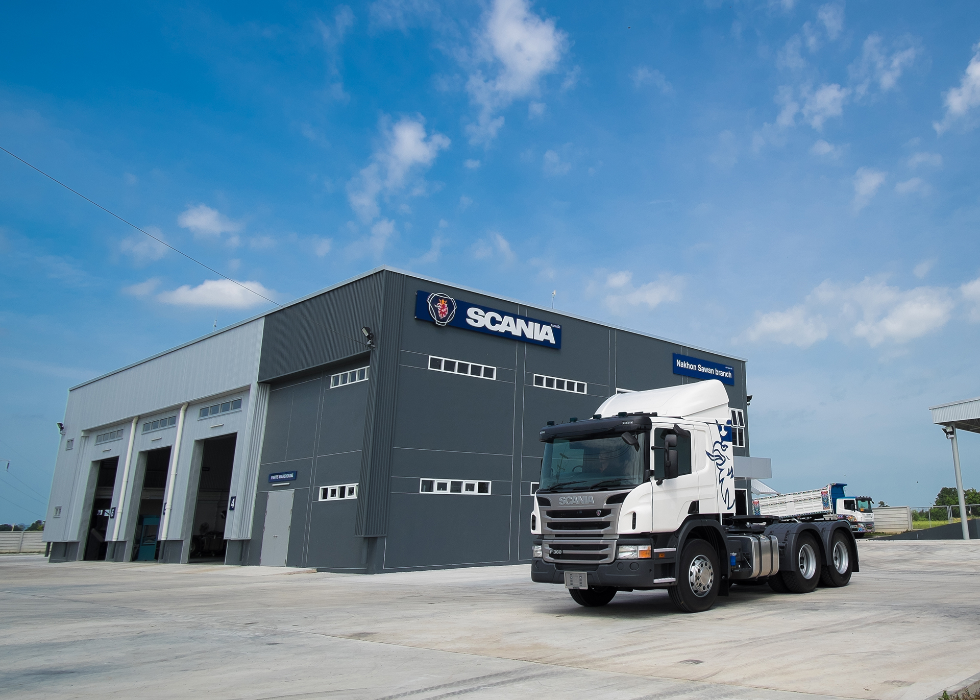 ศูนย์บริการสแกนเนียในประเทศไทย | Scania ประเทศไทย