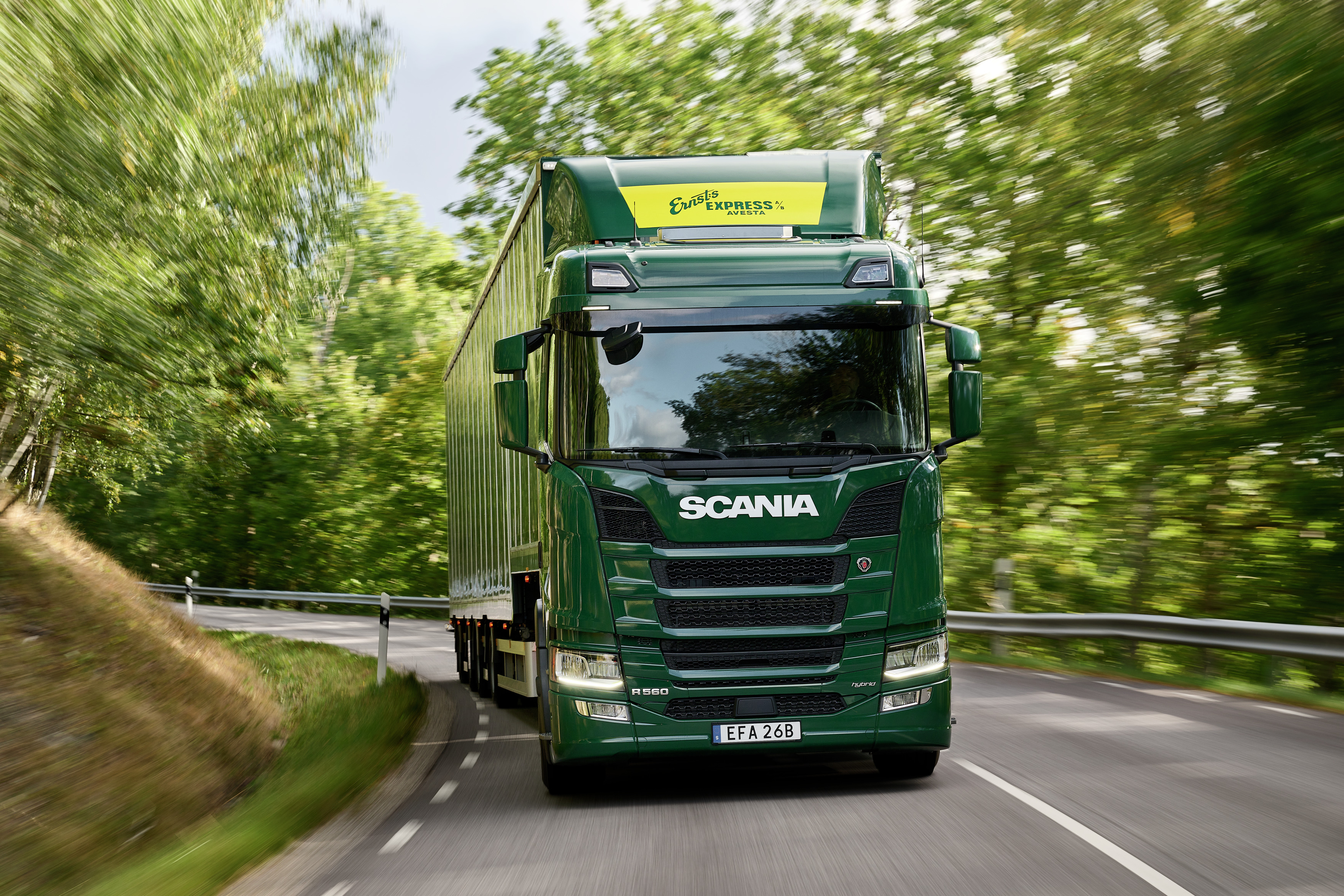 Scania puts a solar powered truck to the test on public roads | Scania ...