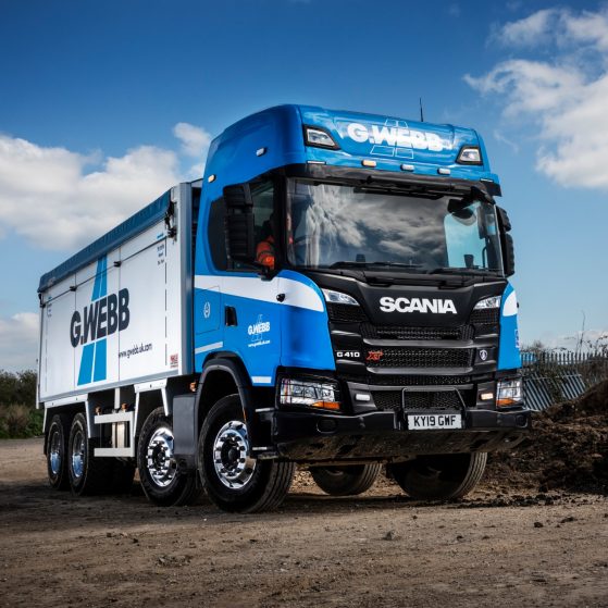 G.Webb Haulage Limited Select Scania Again | Scania United Kingdom