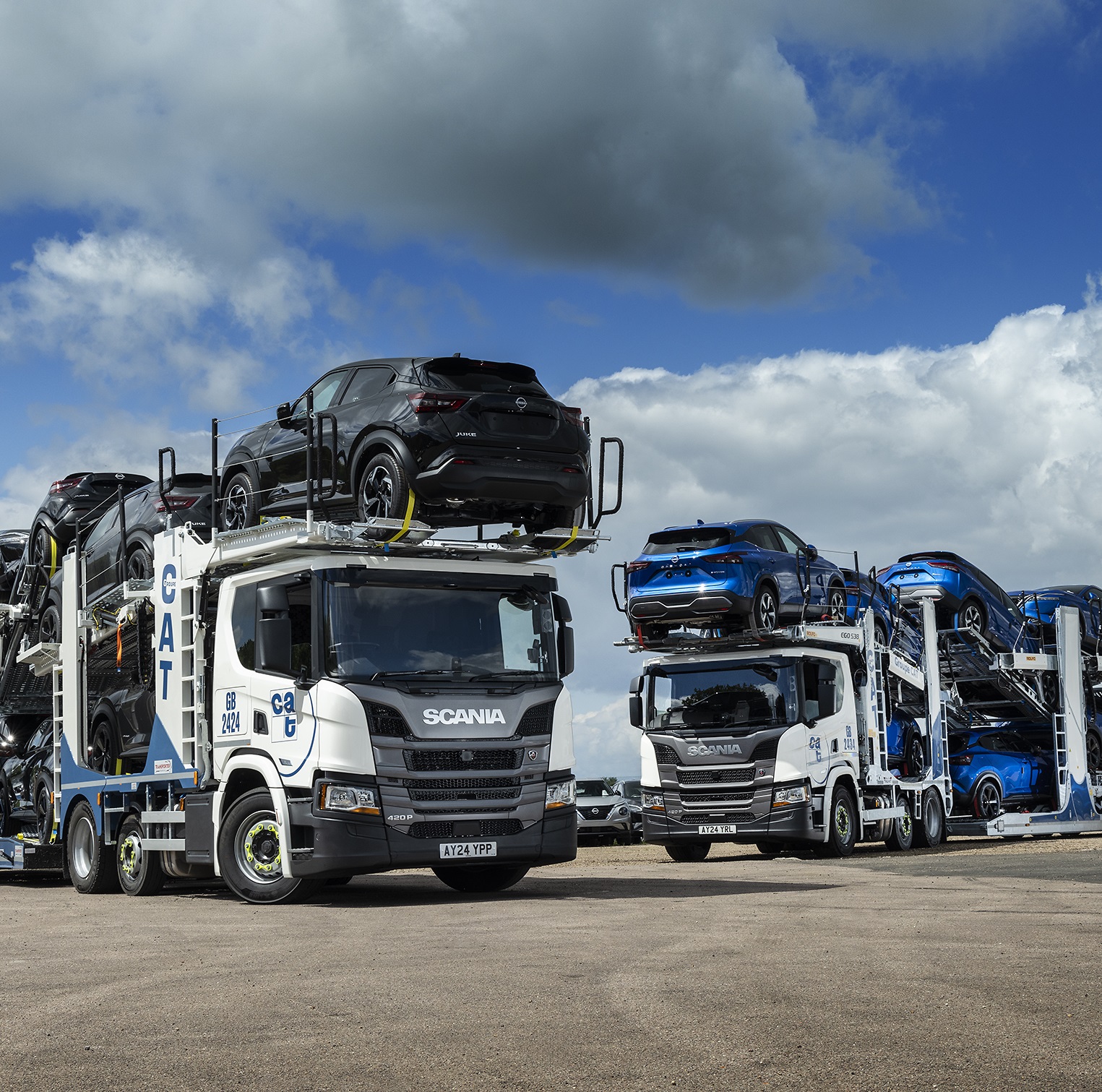 Groupe CAT Drives Forward with 60 new Scania | Scania United Kingdom