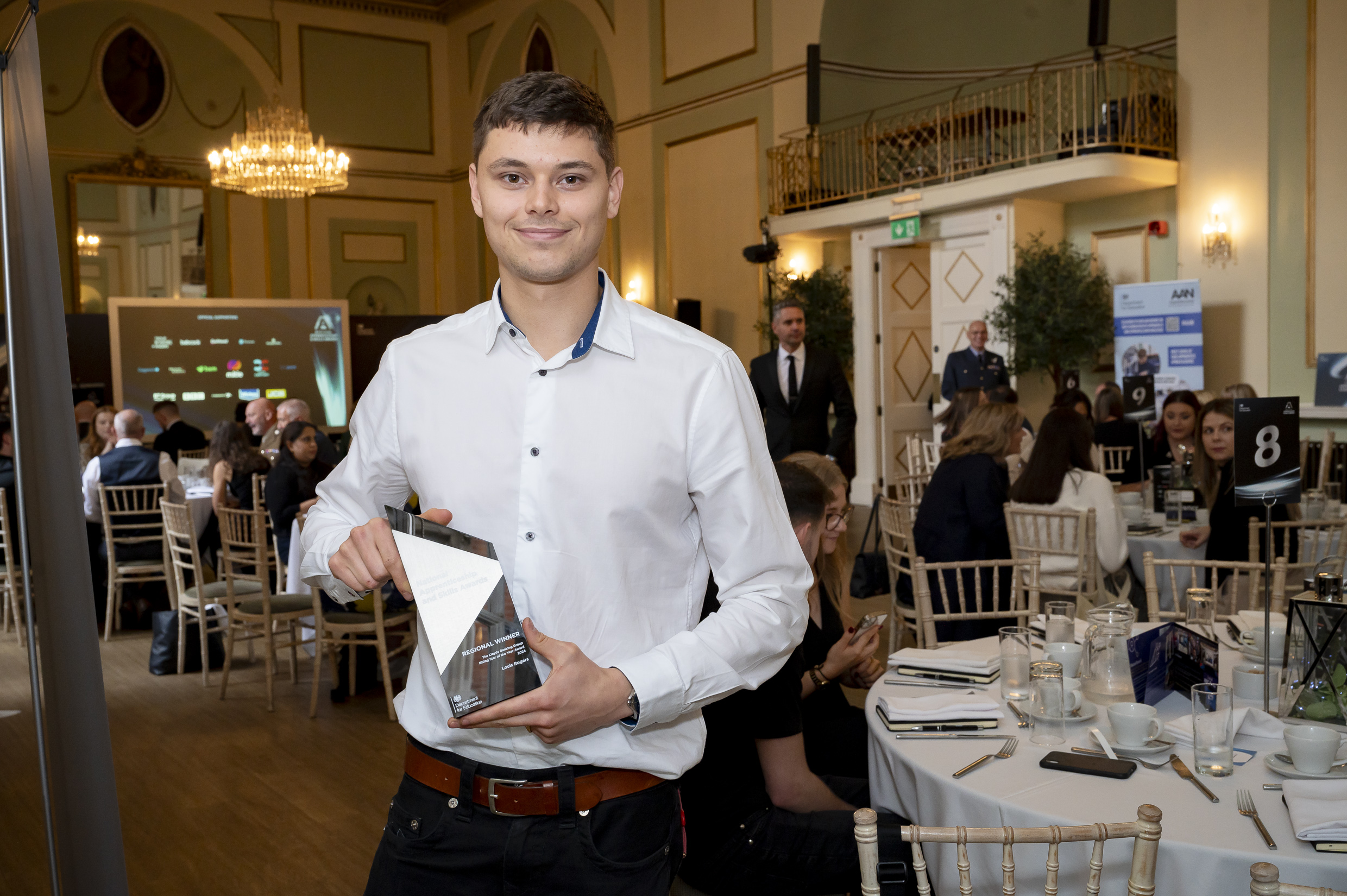 Louis Rogers claims victory at Regional Awards | Scania United Kingdom