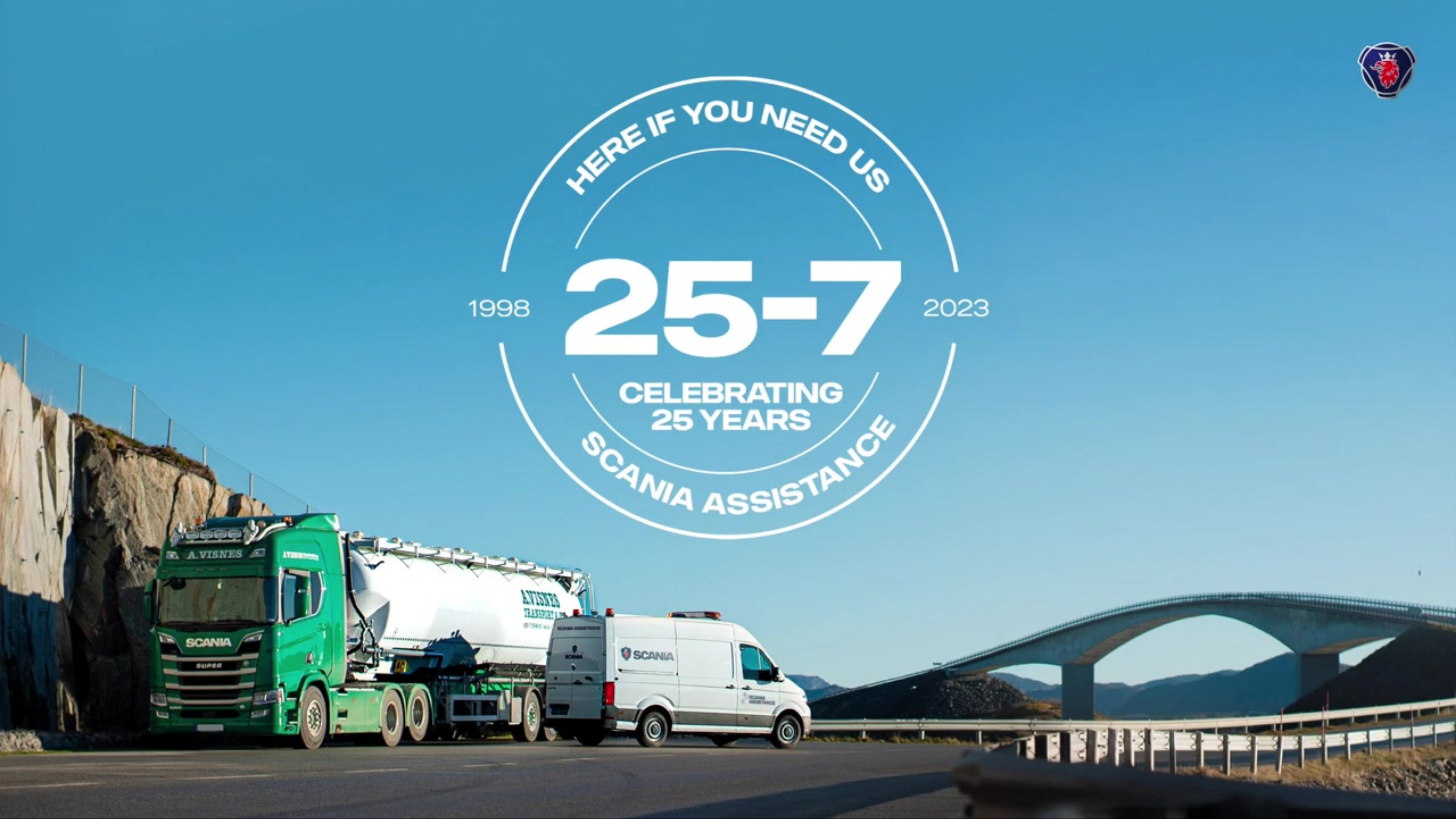 Scania Assistance: 25 Years of delivering silver service | Scania ...