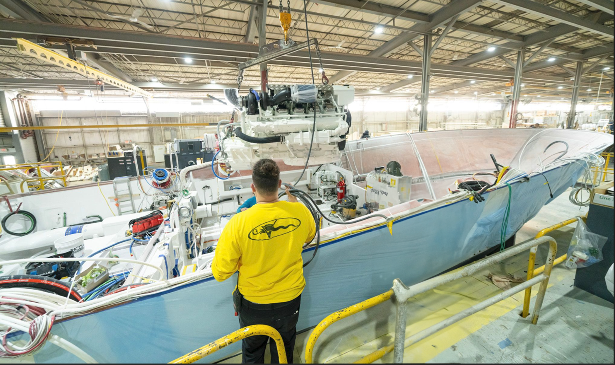 Scania-Powered Viking 48 Convertible is in Production | Scania North ...