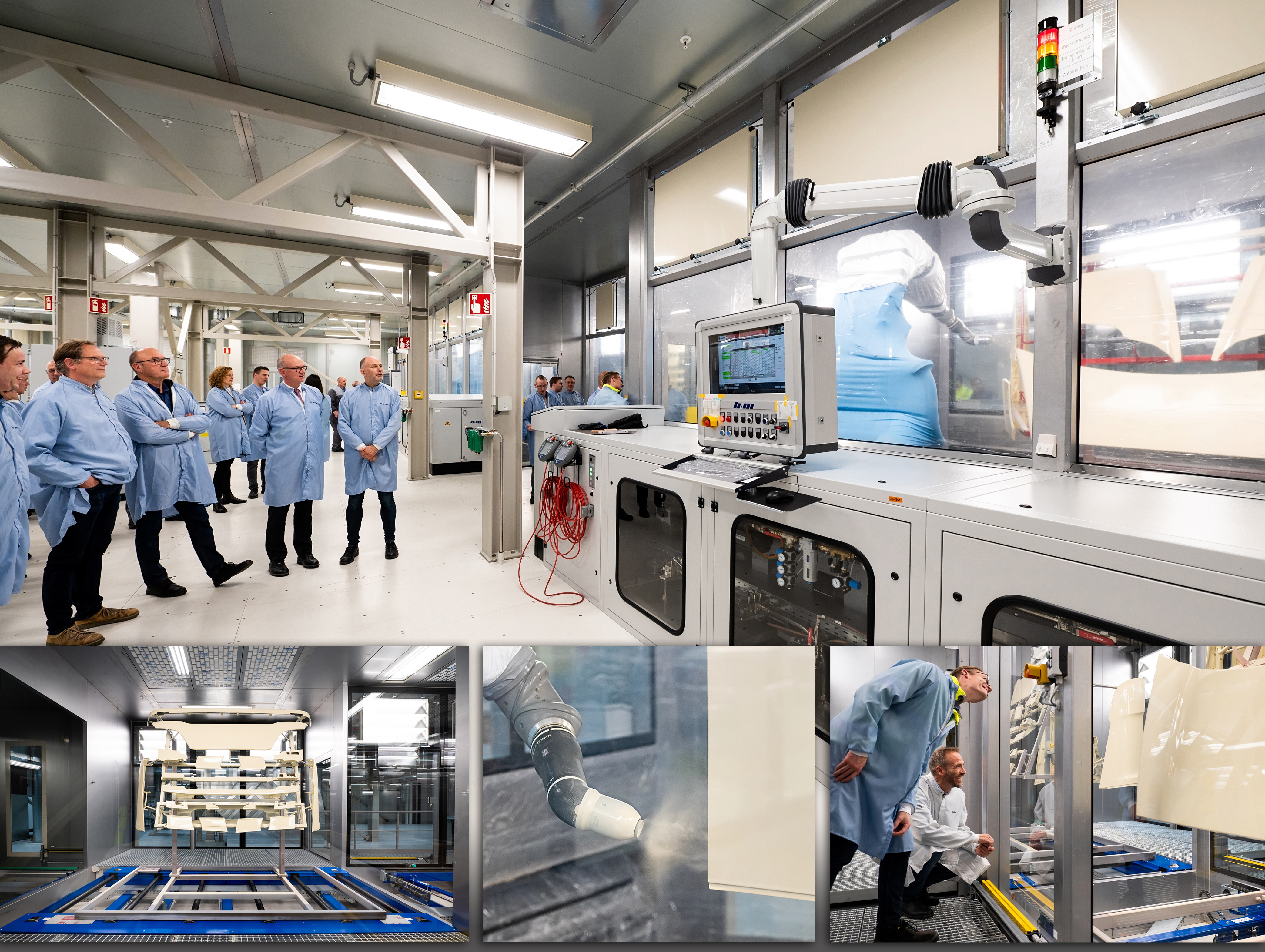 Eerste skids gespoten in nieuwe Paintshop Meppel | Scania Production ...