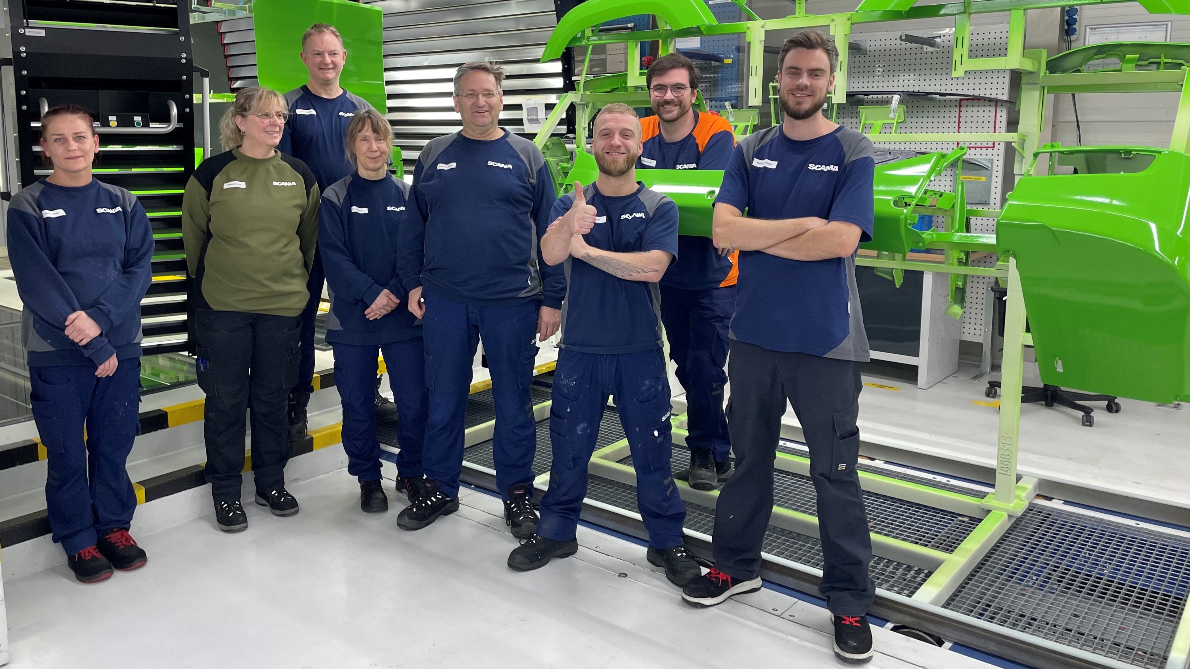 Scania Production Meppel lakt 1.000.000 trucks | Scania Production ...