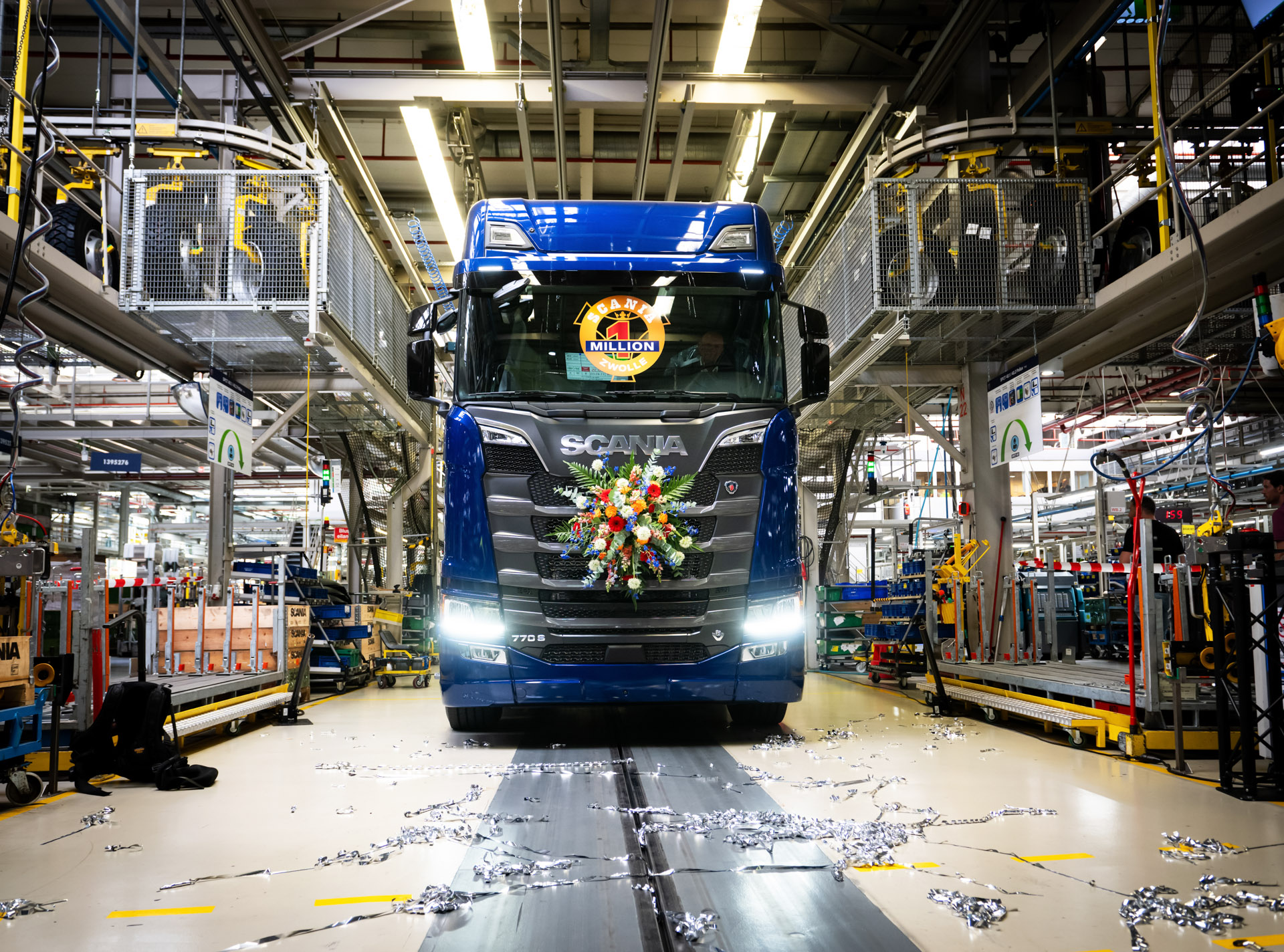 Scania Production Zwolle produceert 1.000.000ste truck | Scania ...