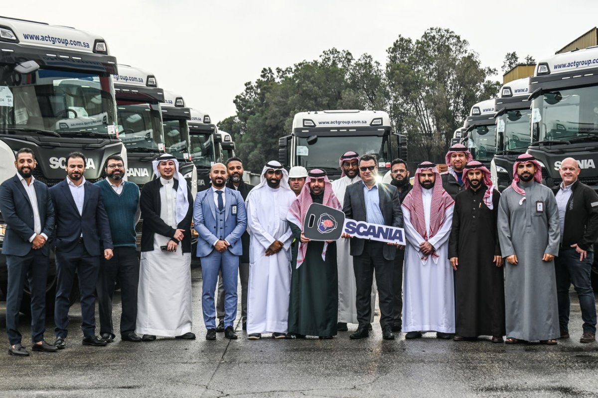 ACT Group and GCC Olayan Ink Deal for 50 Scania Trucks in Saudi Arabia ...