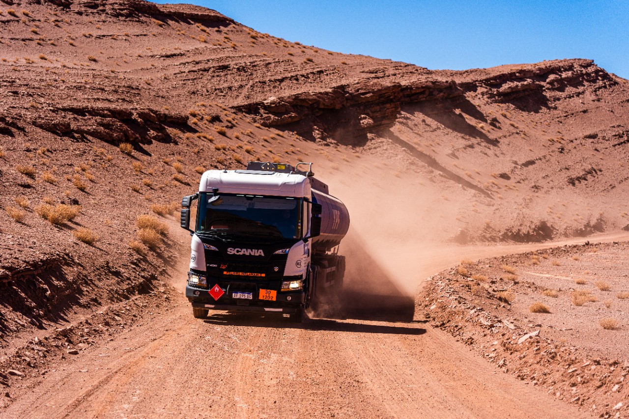 Camiones para la industria minera | Scania Argentina