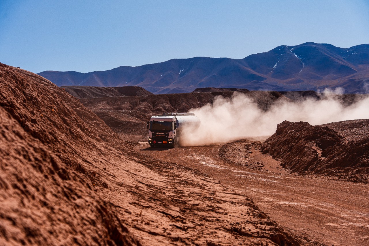Vehículos de apoyo para la industria minera | Scania Argentina