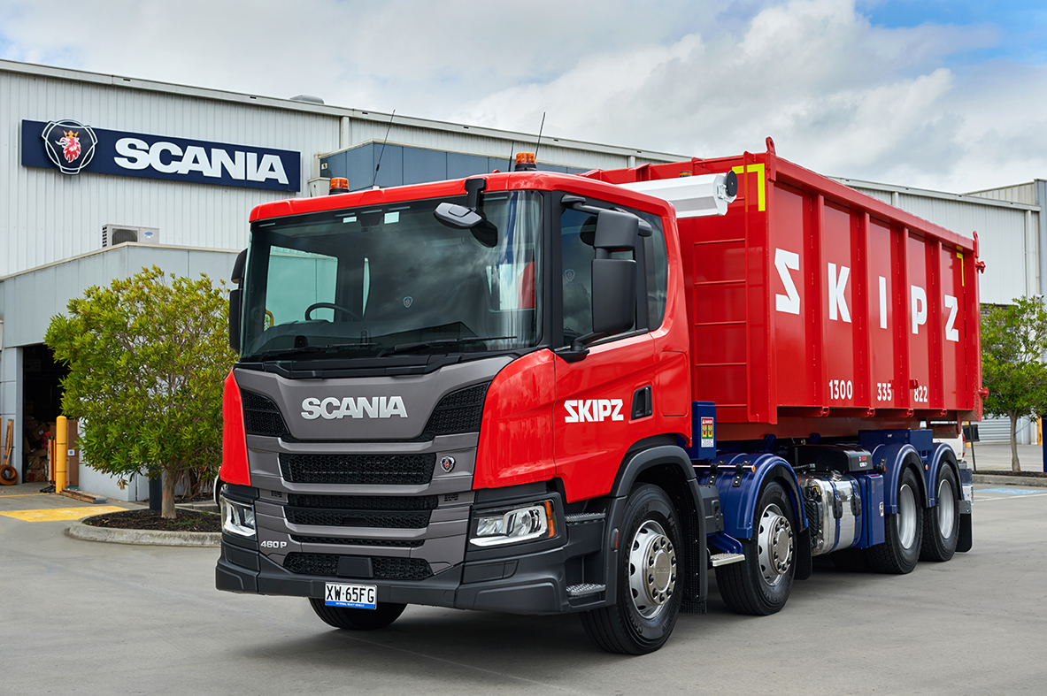 Skipz Closes The Loop On Waste | Scania Australia