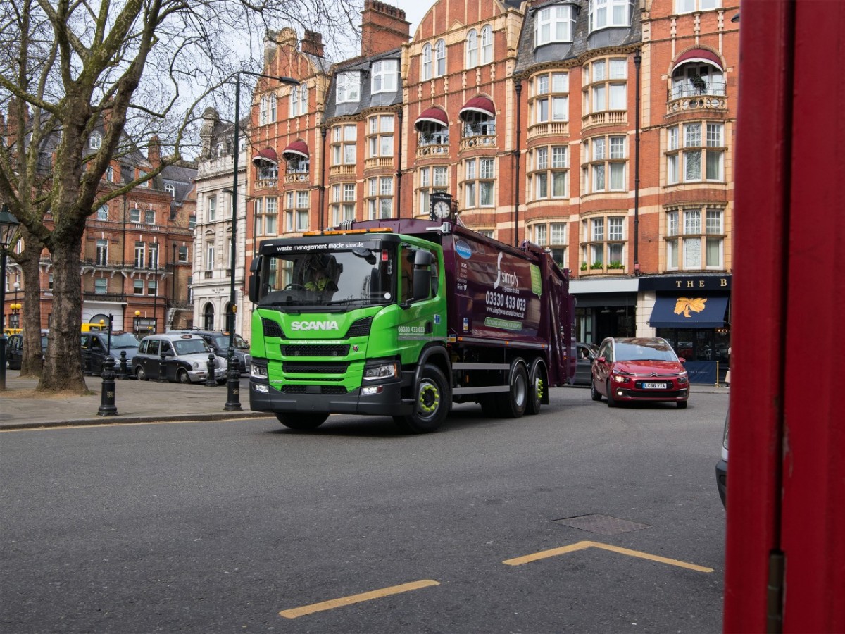 Waste handling | Scania Australia