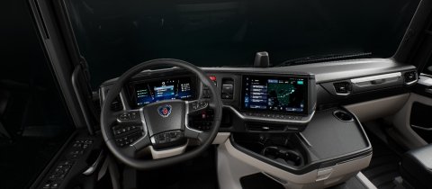 Palubní deska Scania Smart Dash otevírá nové perspektivy pro řidiče ...