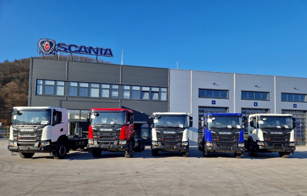 Skladová vozidla Scania XT | Scania Česká republika