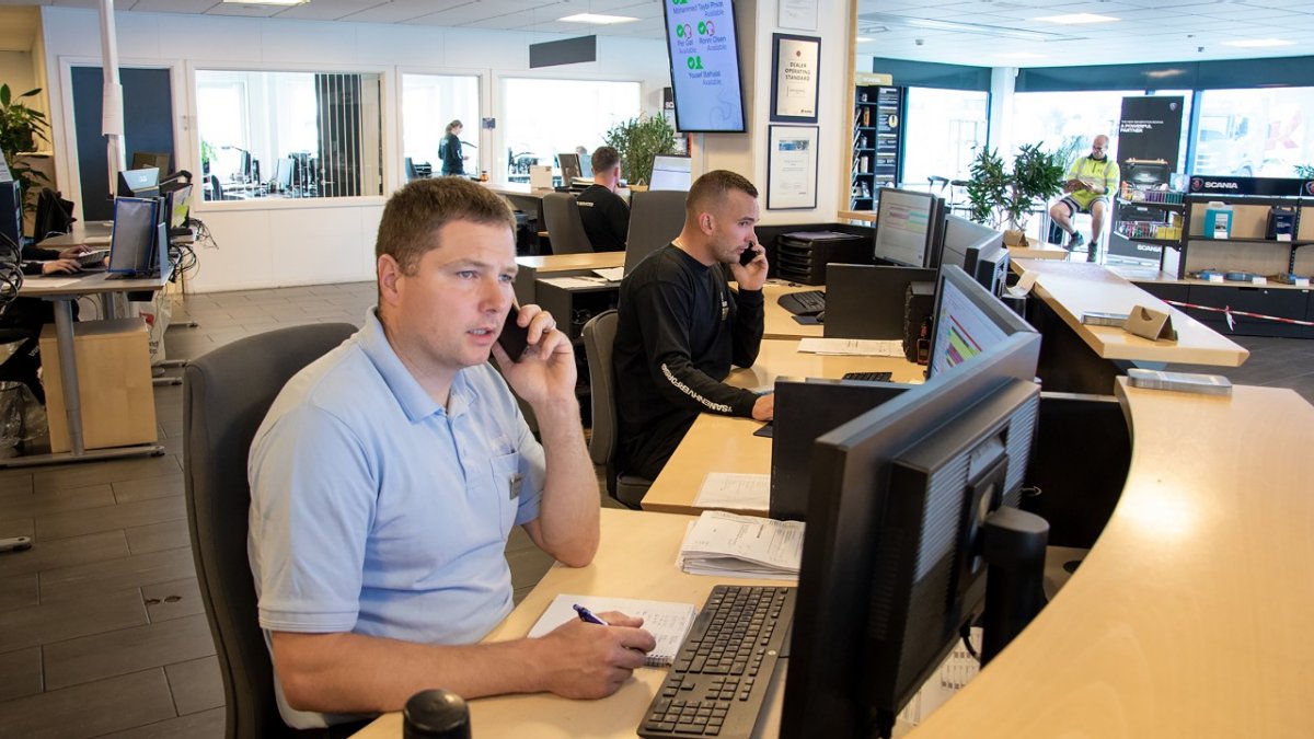 Værkførere og afdelingschefer | Scania Danmark