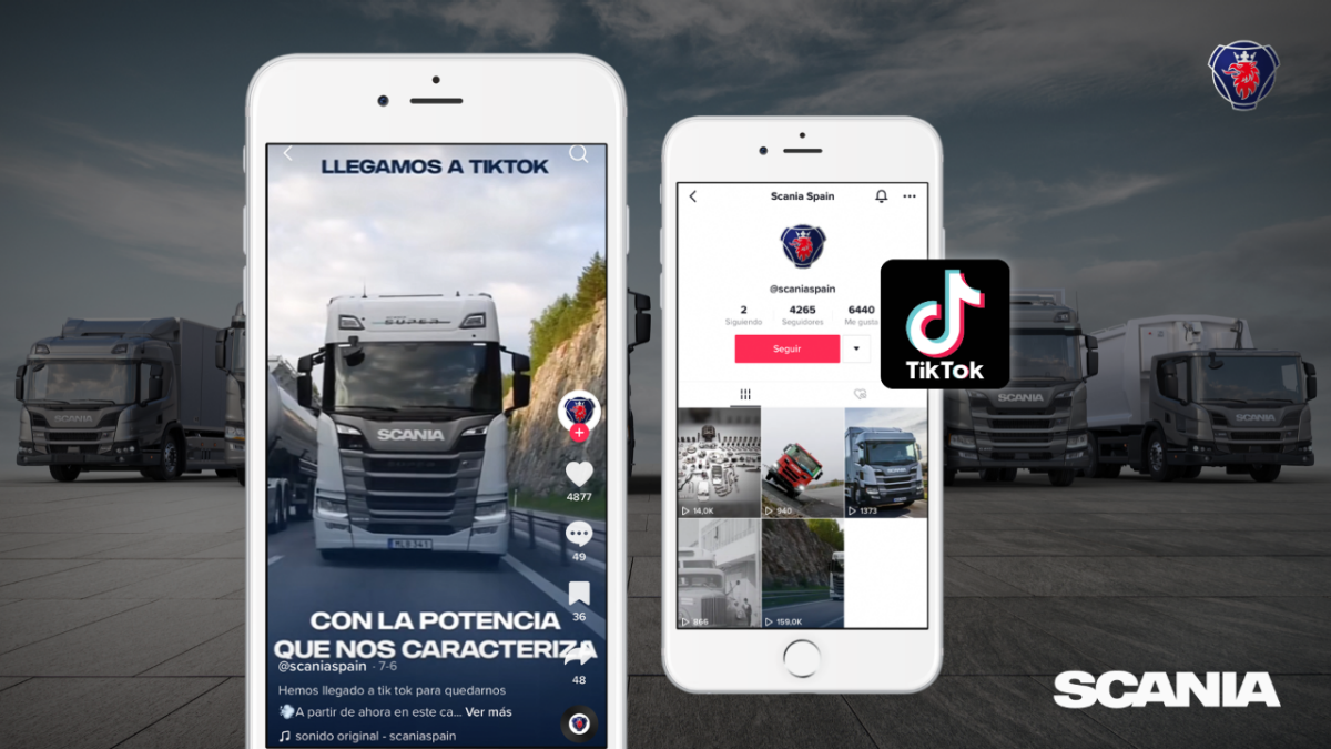 Scania aterriza en TikTok | Scania España