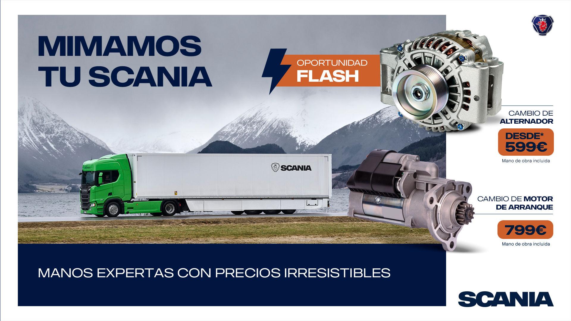 Scania pone el motor de arranque con la primera campaña de servicios del año | Scania España
