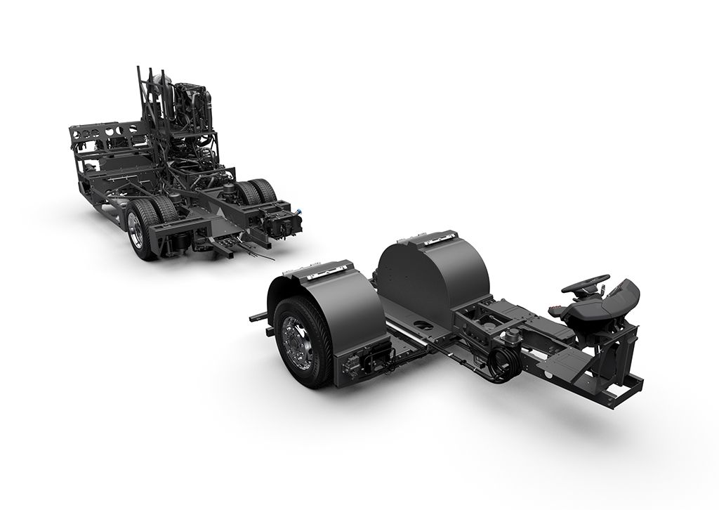 Châssis Scania C avec plancher surbaissé | Scania France
