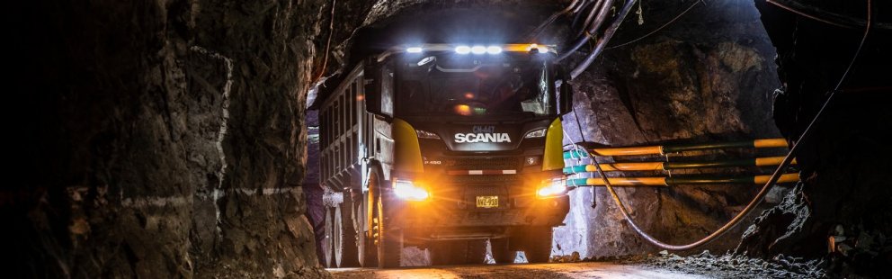 Vehicles for underground mining transportation | Scania West Africa