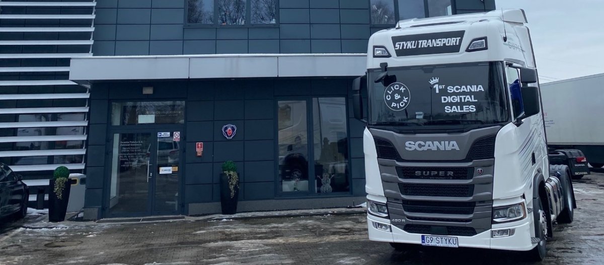 Scania Polska in digital truck sale milestone | Scania Global