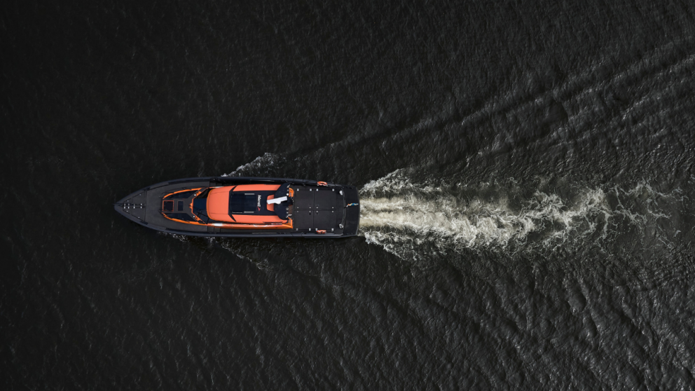 Marell high-speed boat powered by electric Scania solution | Scania Global