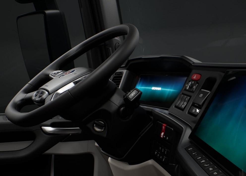 Smart Dash digital dash truck driver workspace | Scania Group